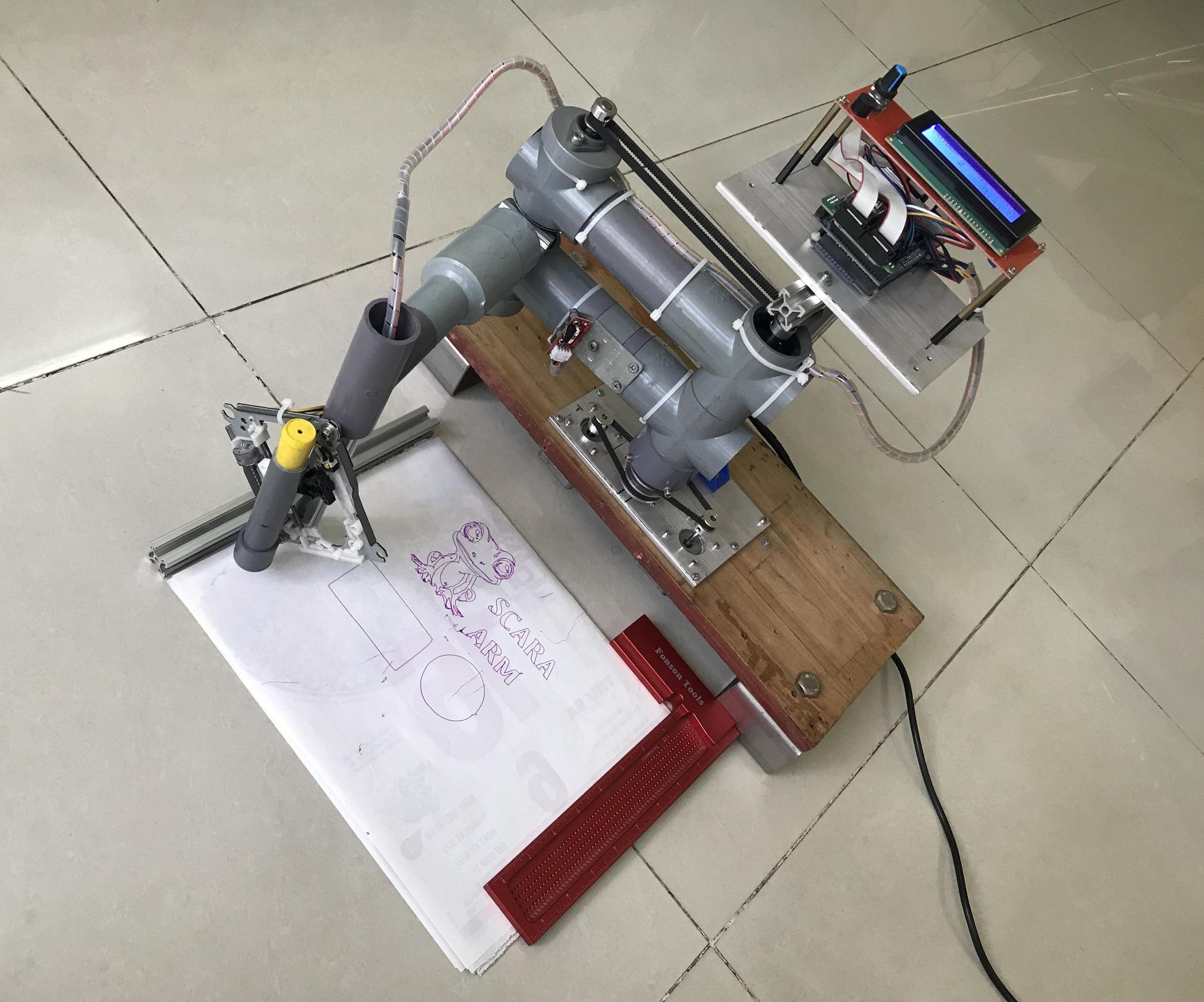 Single Arm SCARA Plotter - With "HOMING" : 15 Steps (with Pictures) - Instructables