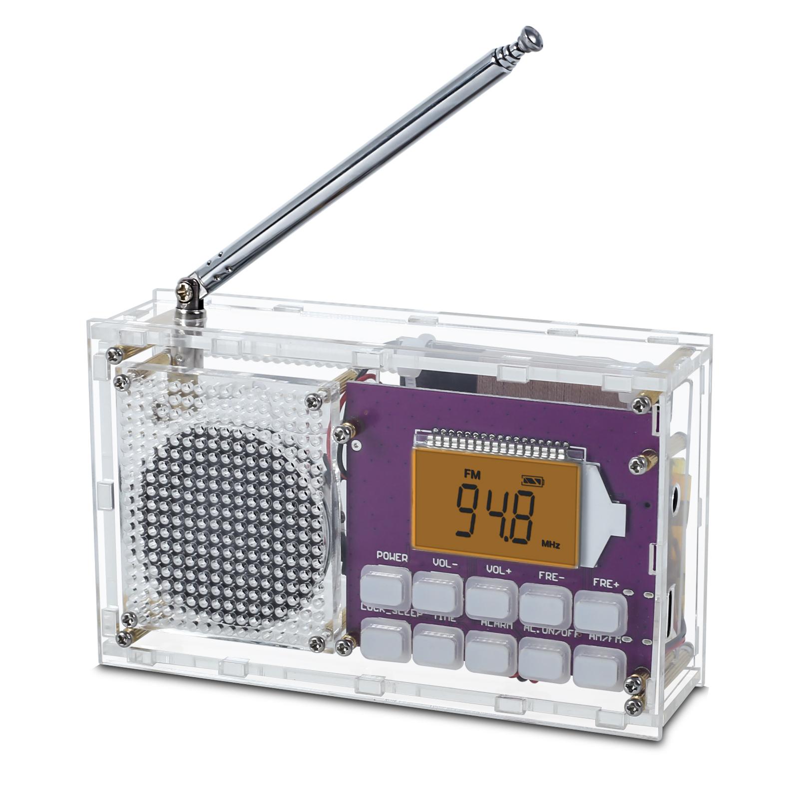 DIY Radio Kit Assembly Projects for Adults FM Radio Kit : 20 Steps ...