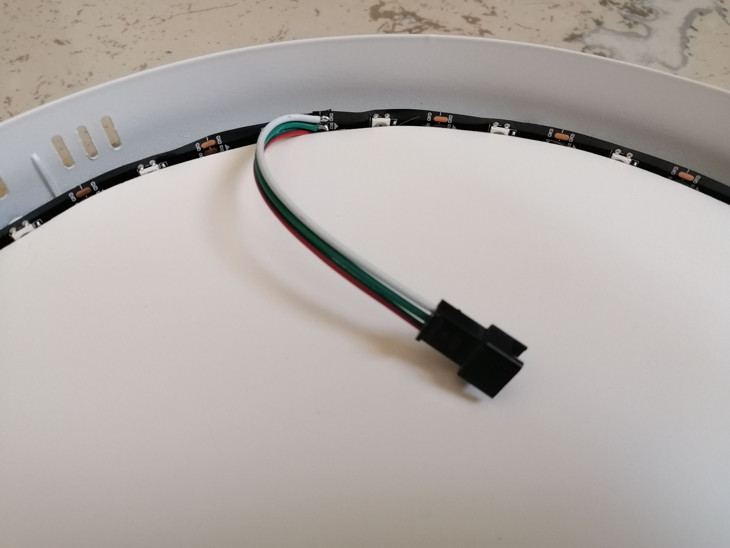 ESP8266 Connected WS2812 RGB LED Controlled Through WiFi : 6 Steps ...