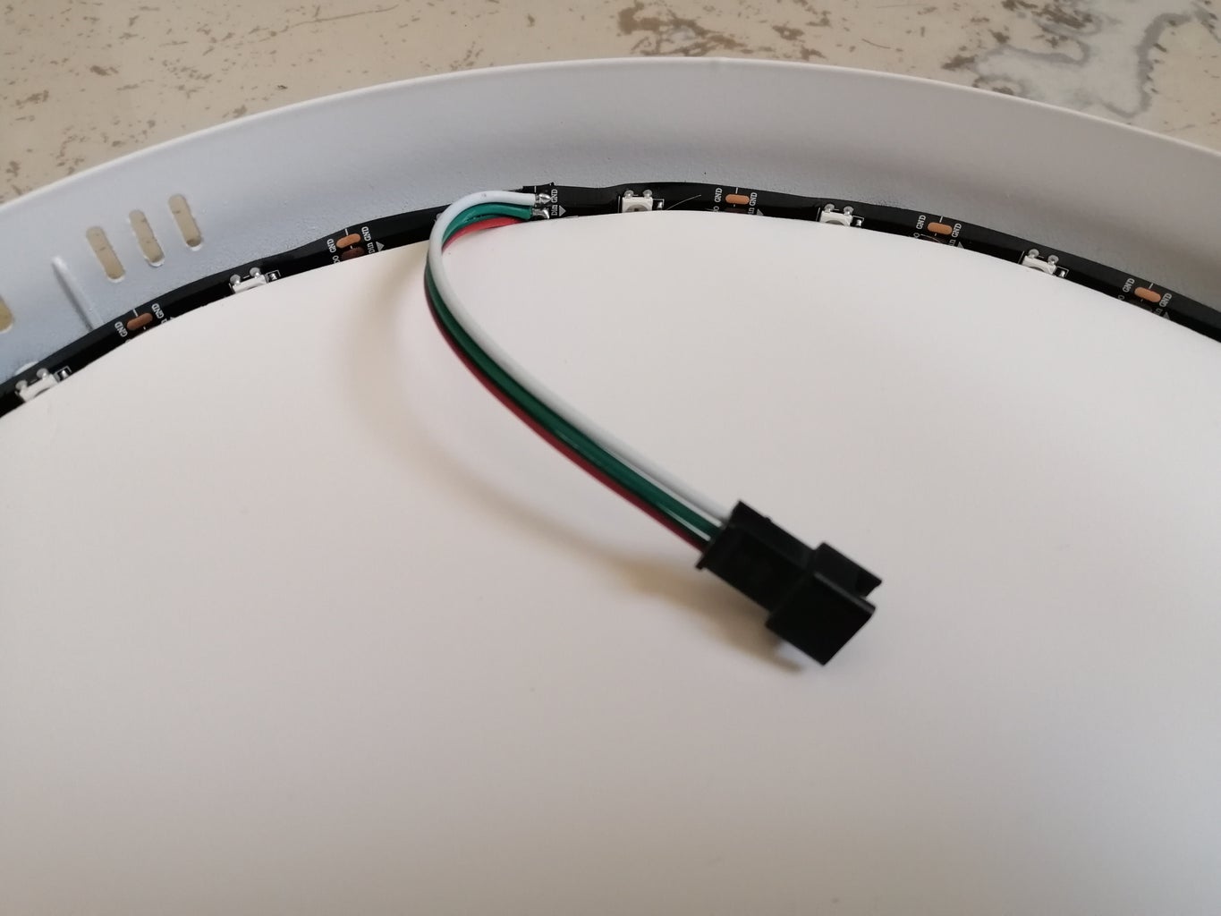 Esp8266 Connected Ws2812 Rgb Led Controlled Through Wifi 6 Steps