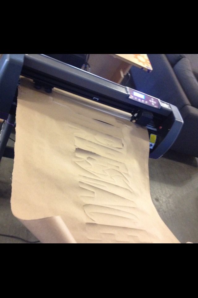 Stencil Making on a Vinyl Cutter at Techshop SF : 6 Steps - Instructables