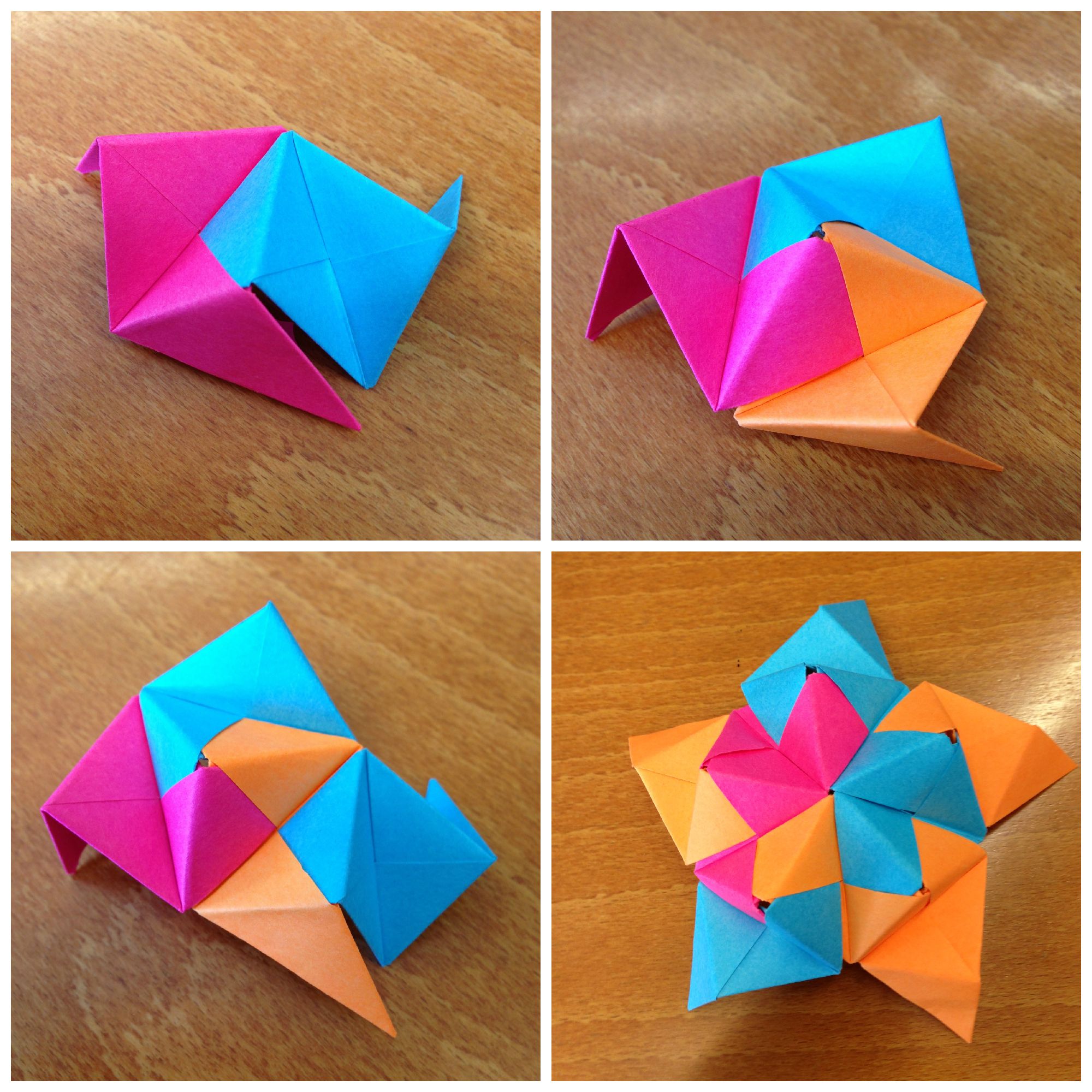 Post-It Origami Icosahedron : 11 Steps - Instructables