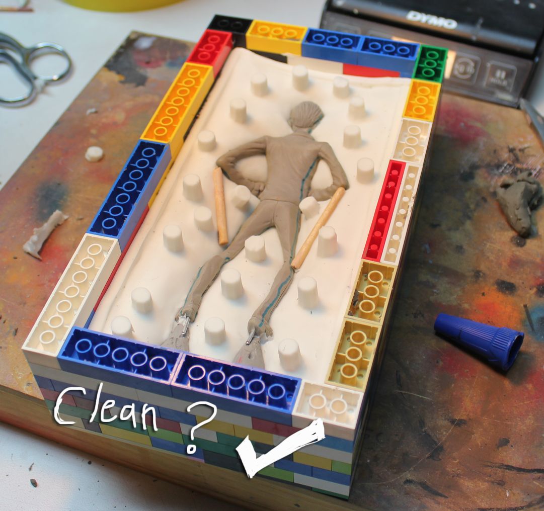 Make a Mold for Your Sculpt or 3D Print! : 24 Steps (with Pictures ...