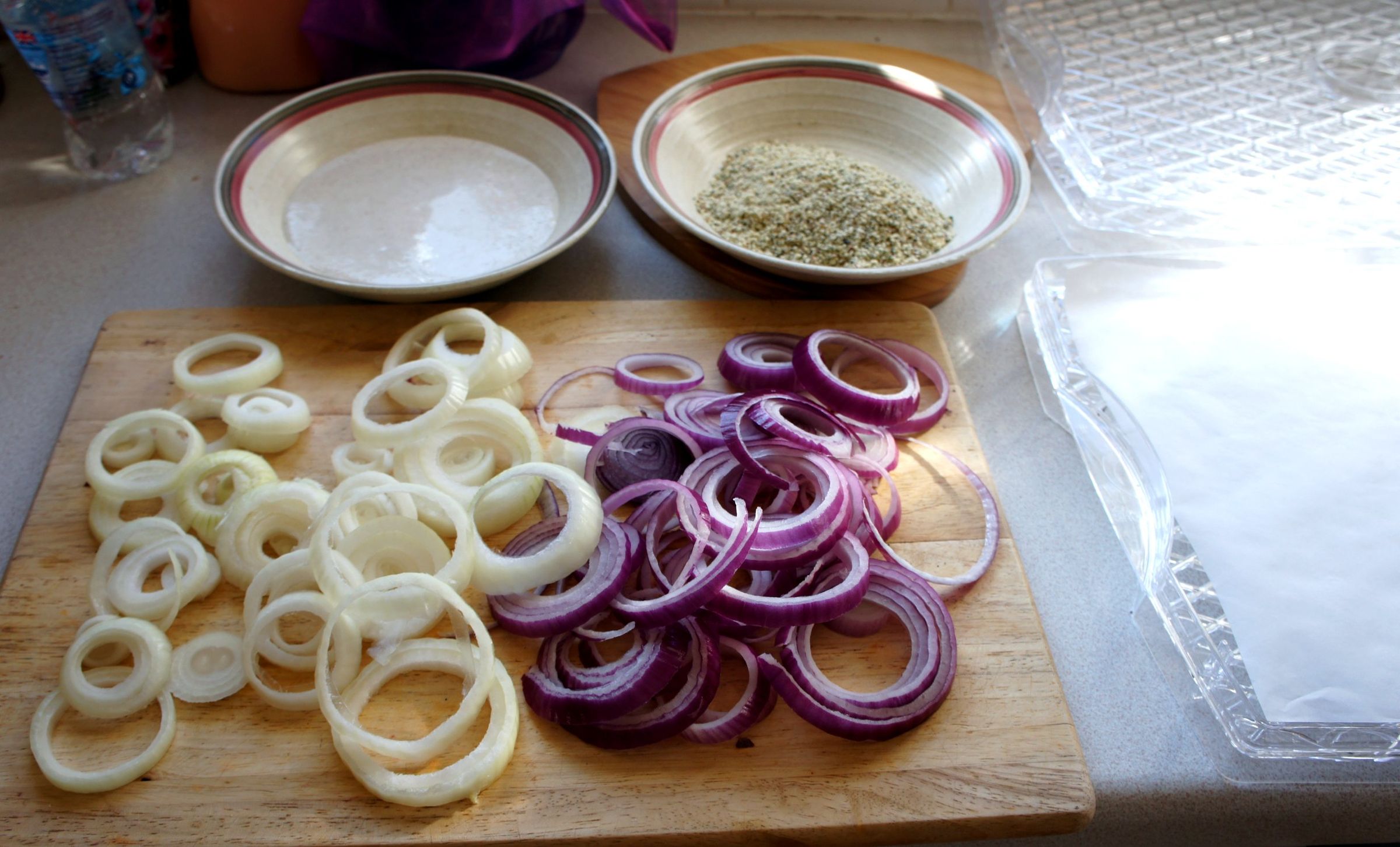 Healthy Onion Rings - Raw & Cooked Version! : 9 Steps (with Pictures ...
