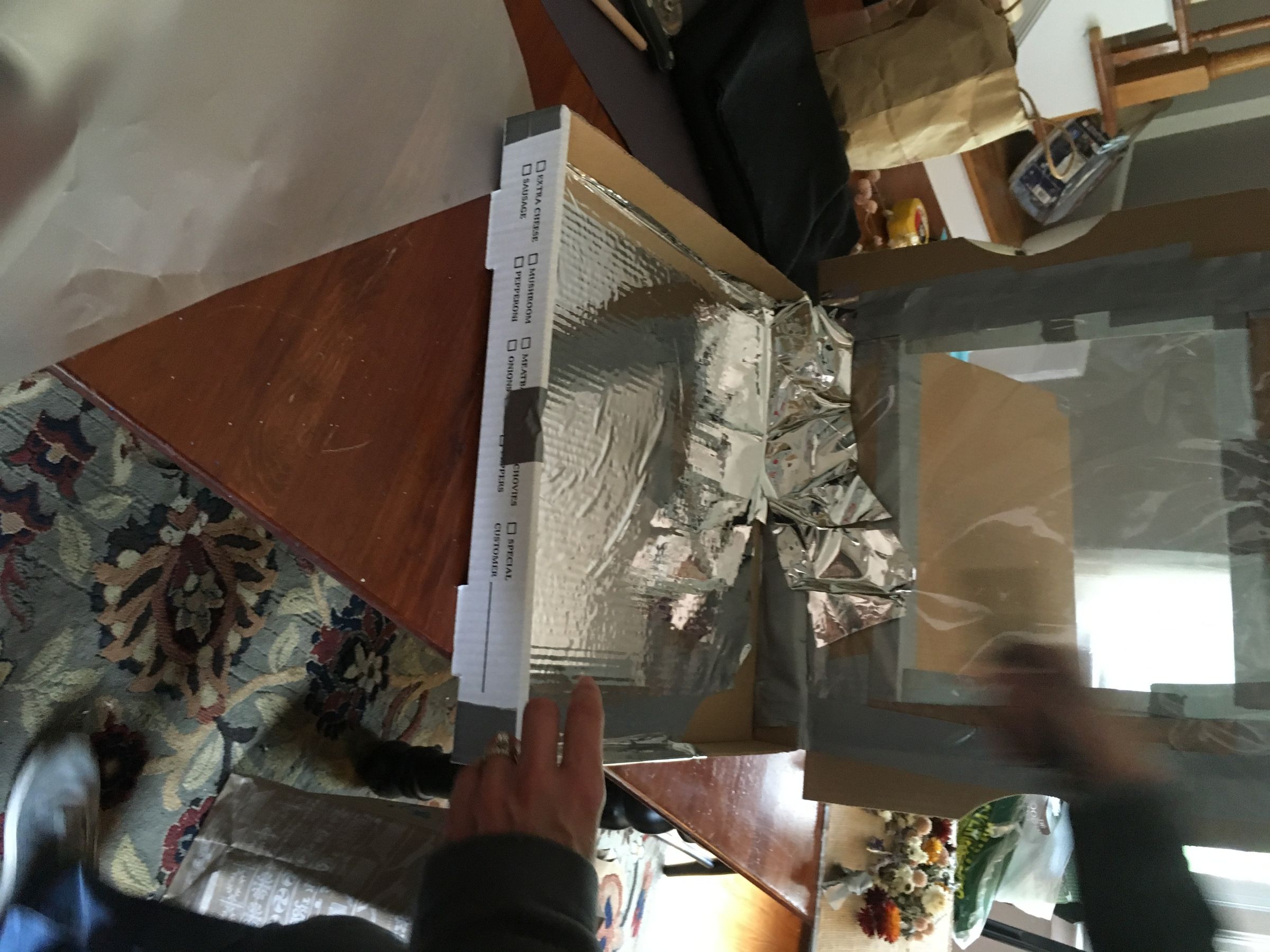 Pizza Box Solar Oven - Instructables