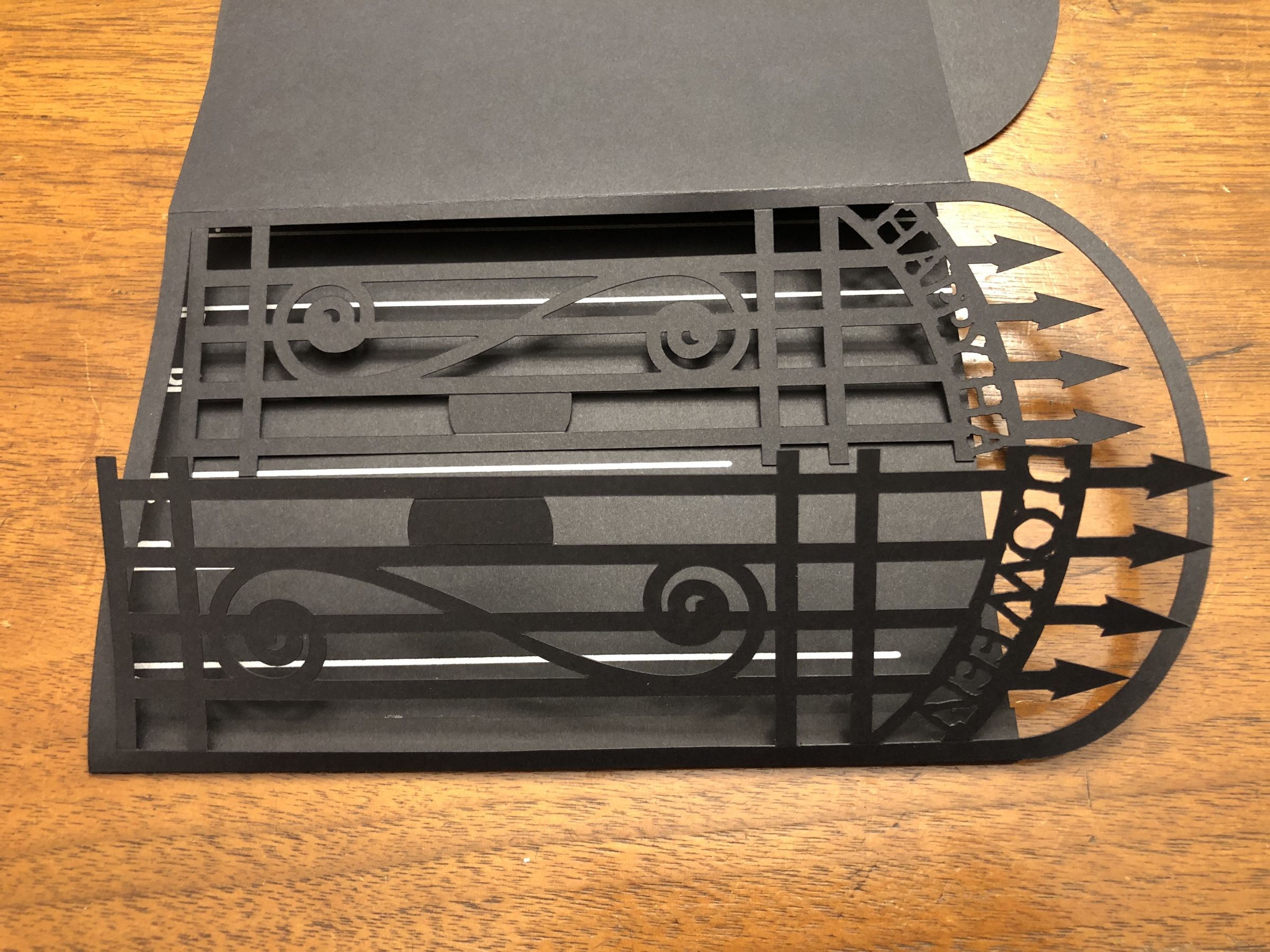 Spooky Cemetery Lightbox Card : 4 Steps (with Pictures) - Instructables