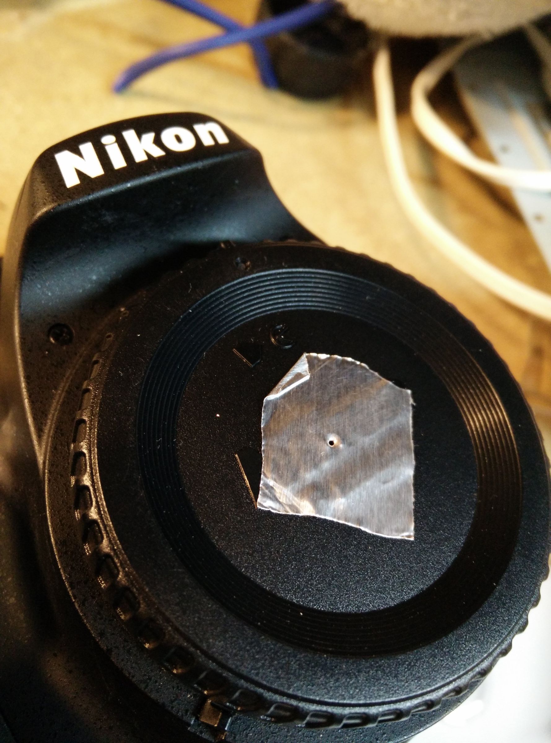 DIY Pinhole "Lens" for Vintage-Looking Photographs : 4 Steps ...