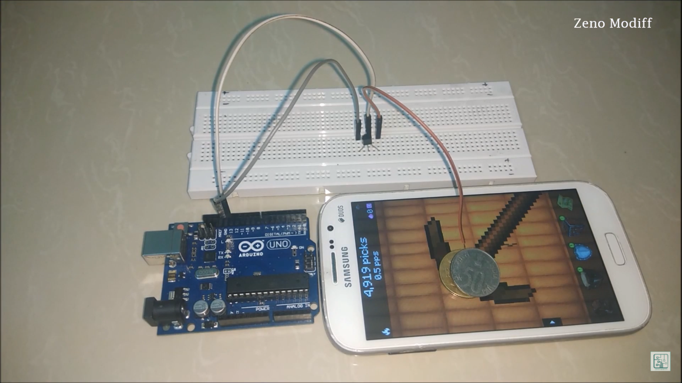 Pickcraft Game Player Using Arduino With Utsource : 6 Steps - Instructables