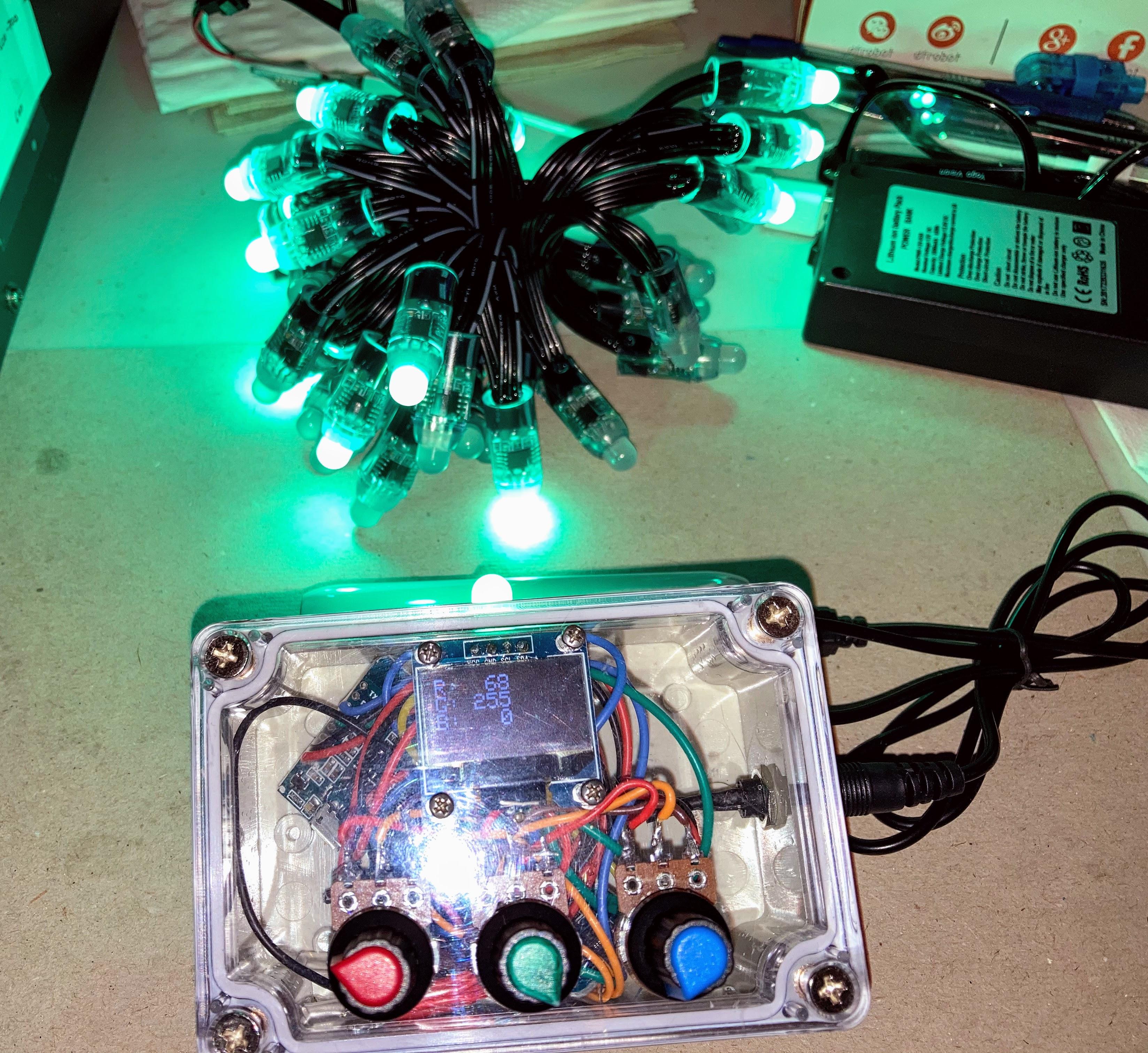 Remote Color Picker for House LEDs : 4 Steps - Instructables