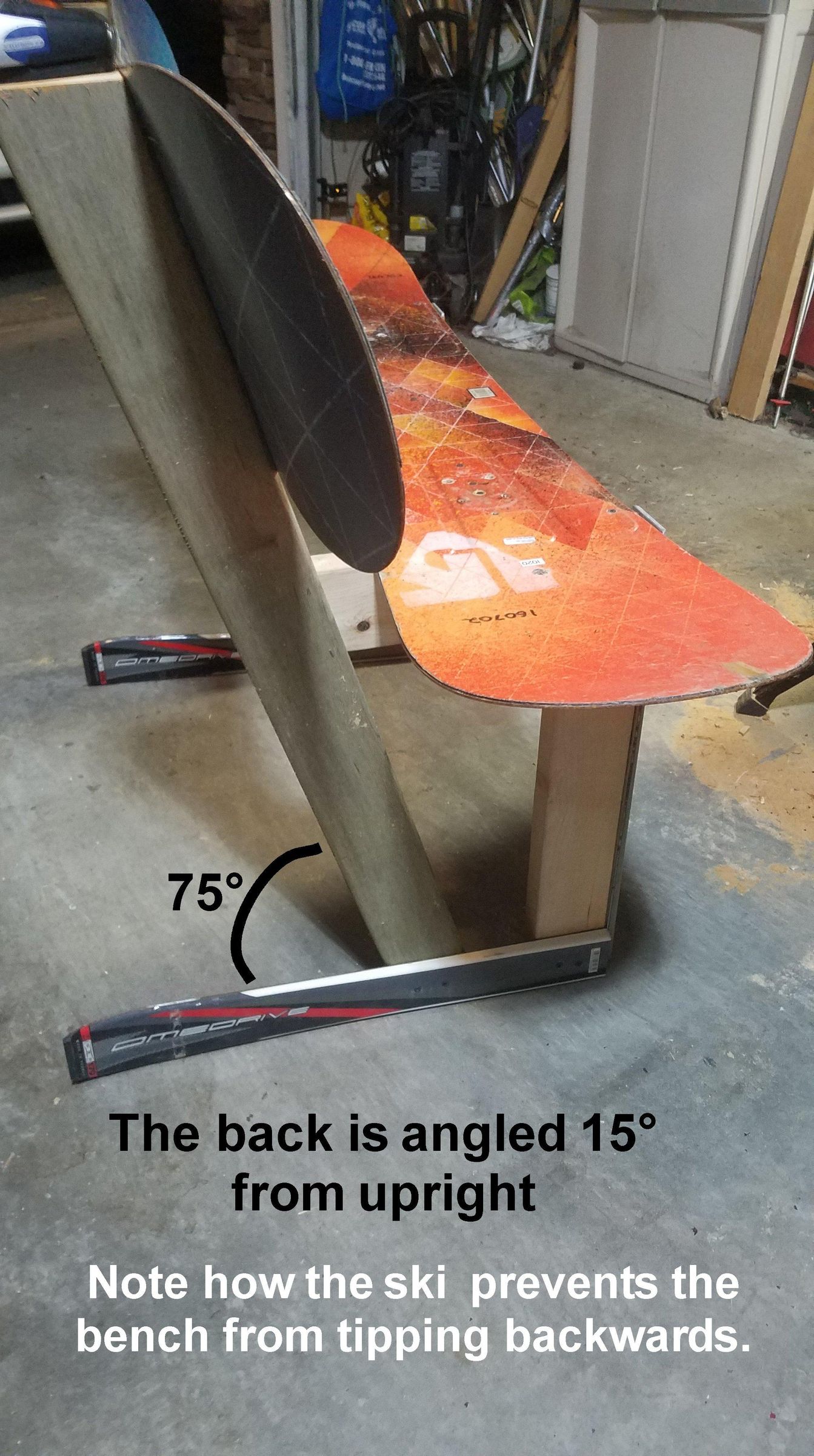 Snowboard Bench : 9 Steps (with Pictures) - Instructables