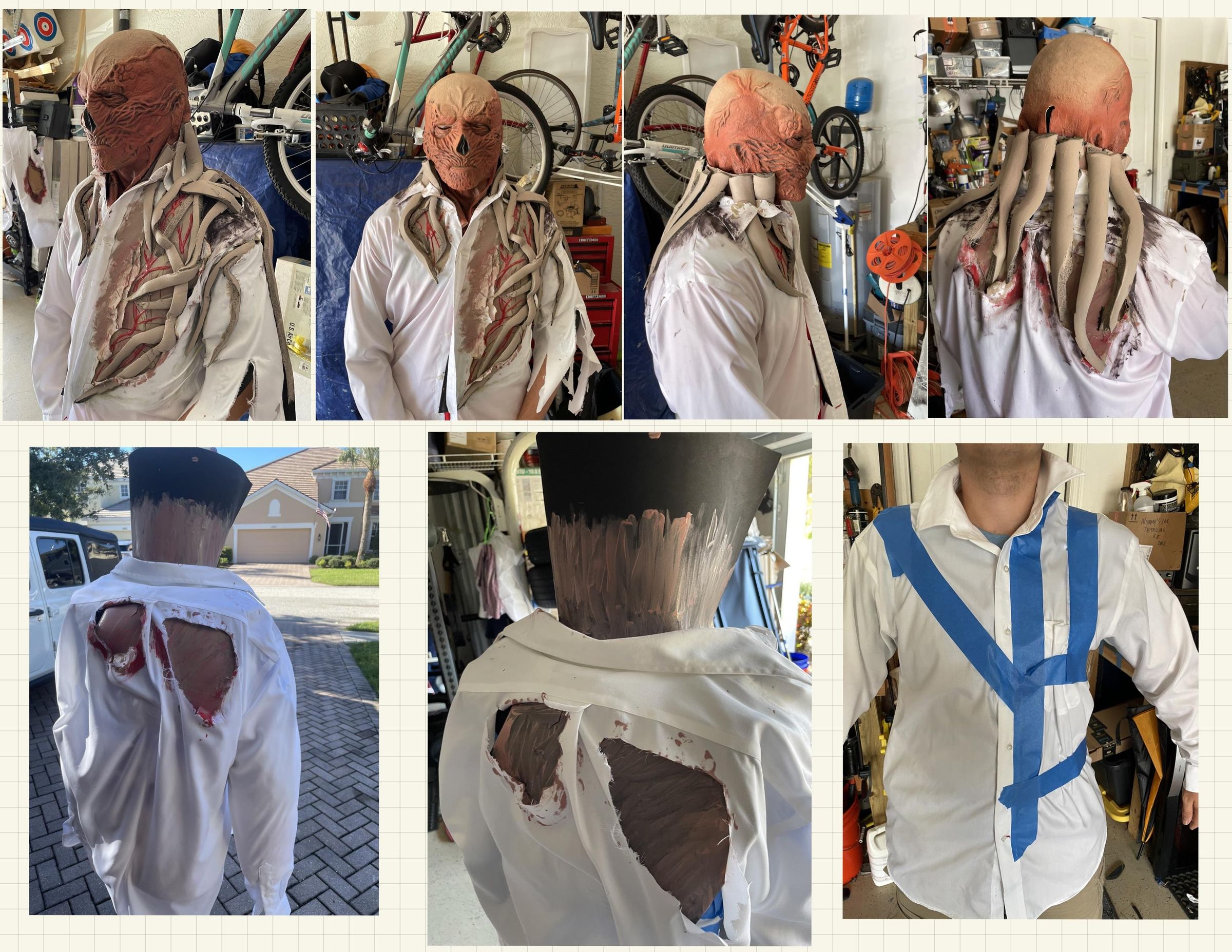 DIY Vecna/Henry Stranger Things 4 Costume : 7 Steps (with Pictures ...