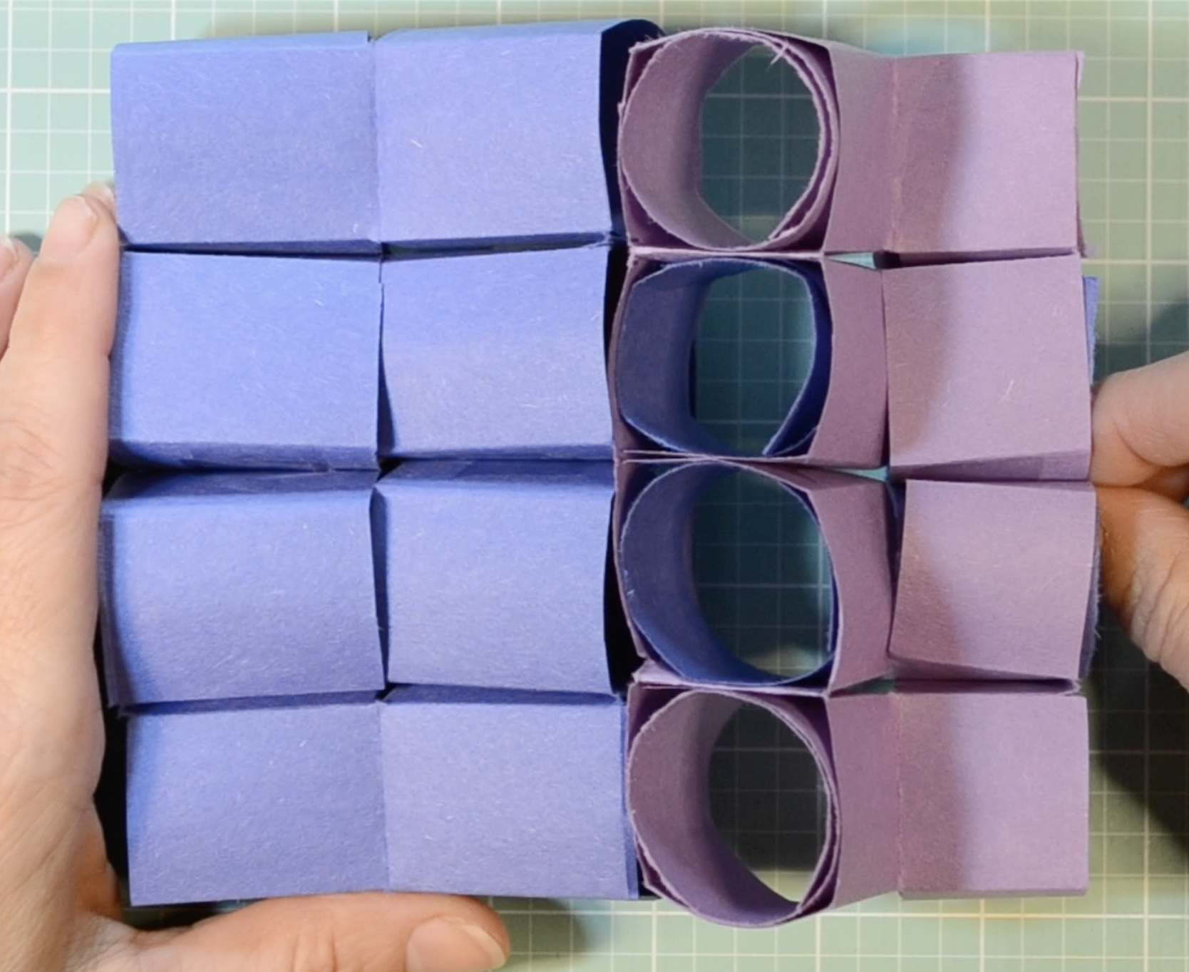 Transformer / Paper Infinity Cube (Tubes) - No Origami Boxes! : 12 ...