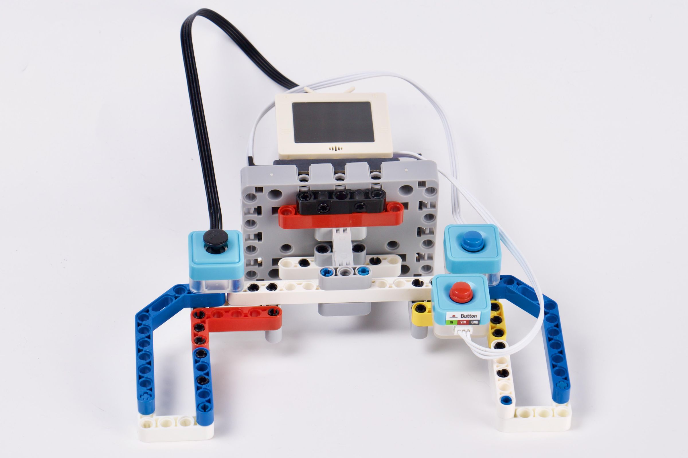 DIY Wireless LEGO ESP32 Spaceship Steering Wheel Game Console : 5 Steps ...