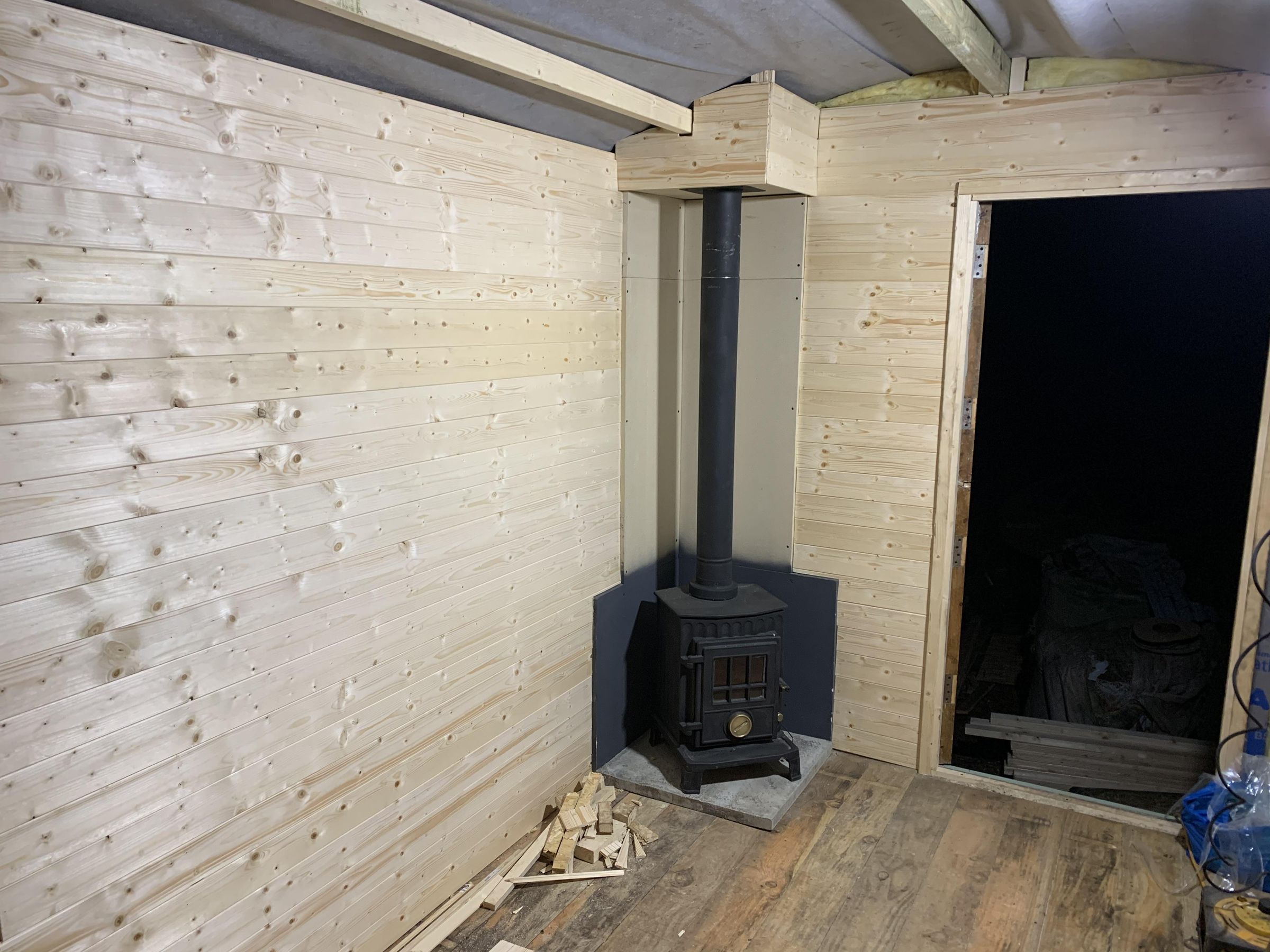 Self Build Shepherds Hut. Step by Step With Photos. Off Grid Living ...