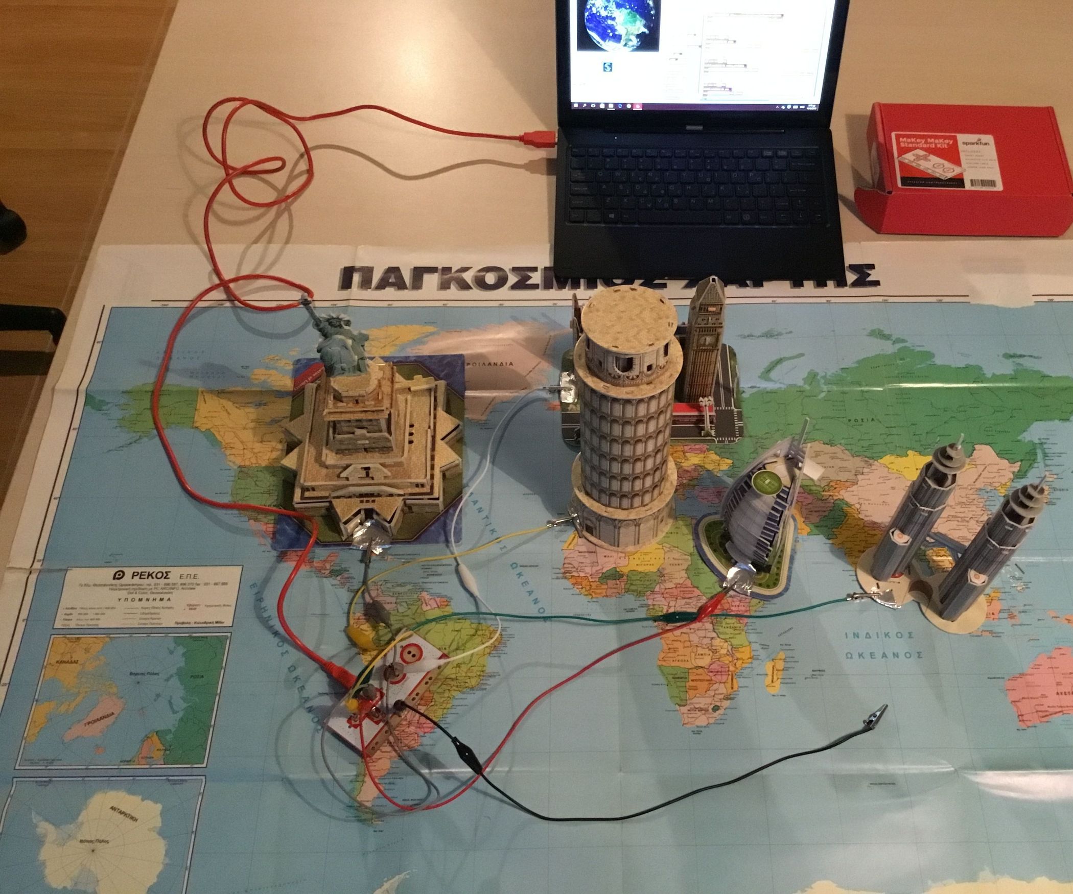 Cultural Monuments With Makey Makey : 3 Steps - Instructables
