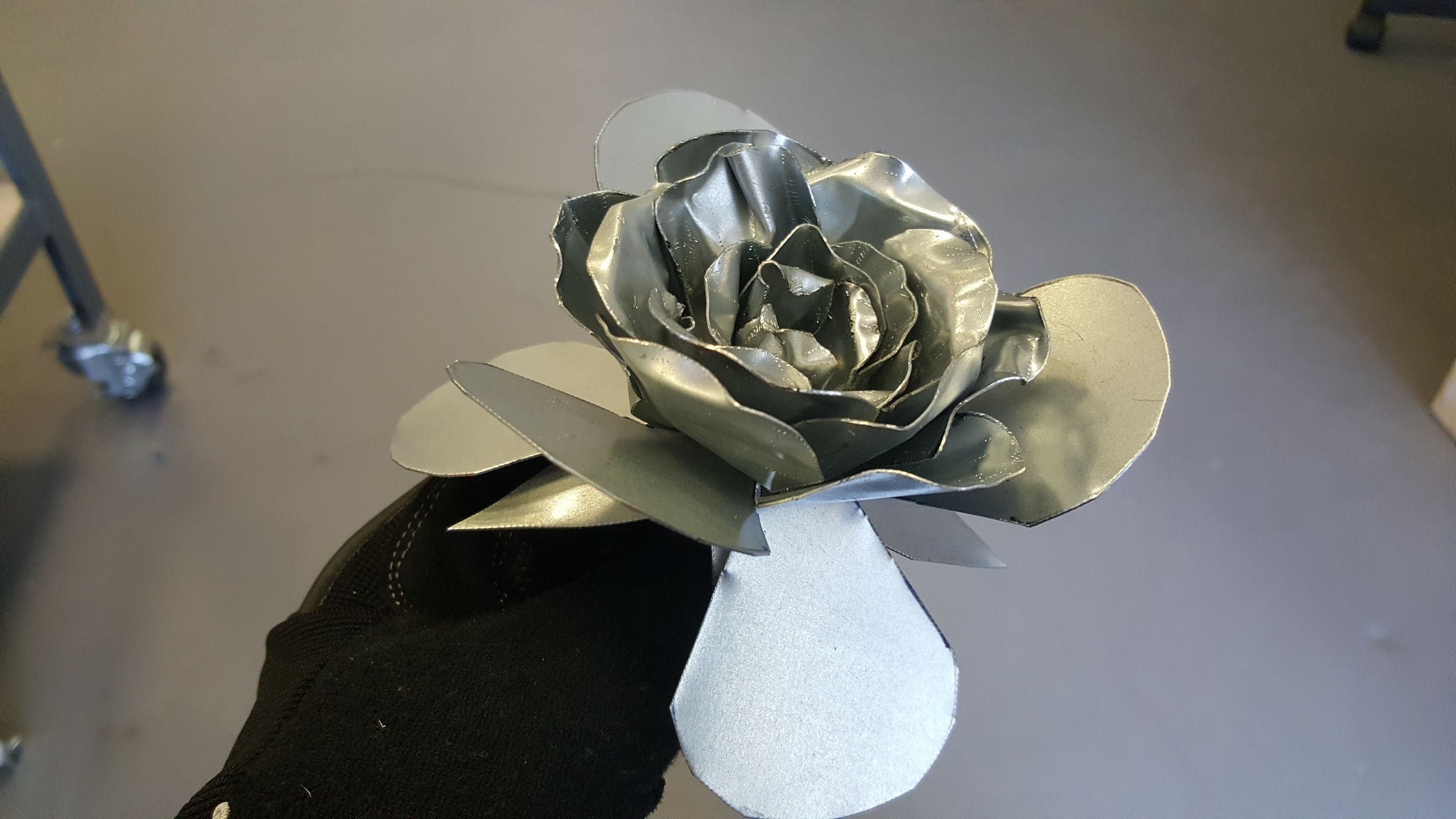Home Improvement Store: Metal Rose : 14 Steps (with Pictures ...