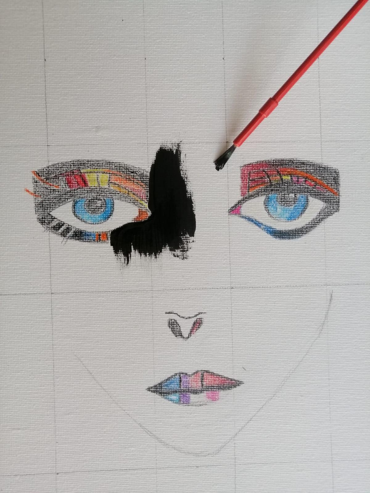 Face With Recycled Paper Cylinders : 7 Steps (with Pictures ...