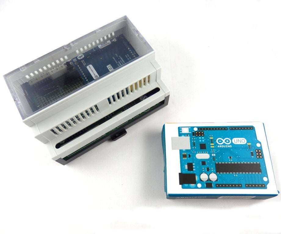 Arduino UNO / Arduino 101 DIN Rail Enclosure & Breadboard : 9 Steps - Instructables