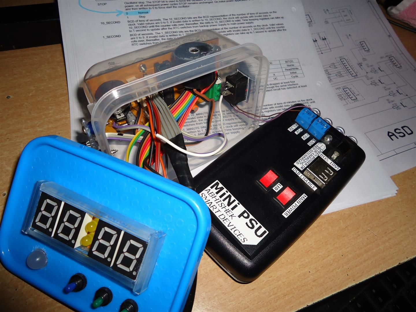 DIY ClockBlock (a Multipurpose Rechargeable Timepiece) : 25 Steps (with ...