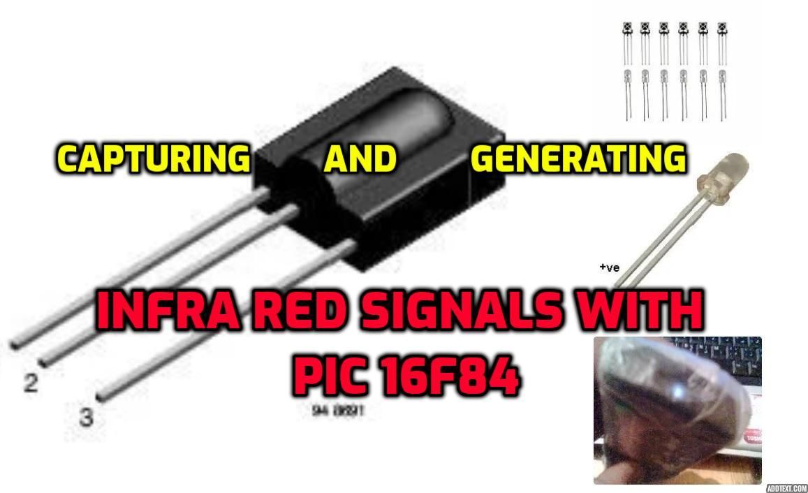 Capturing and Generating Infra Red Signals With PIC 16F84 : 3 Steps - Instructables