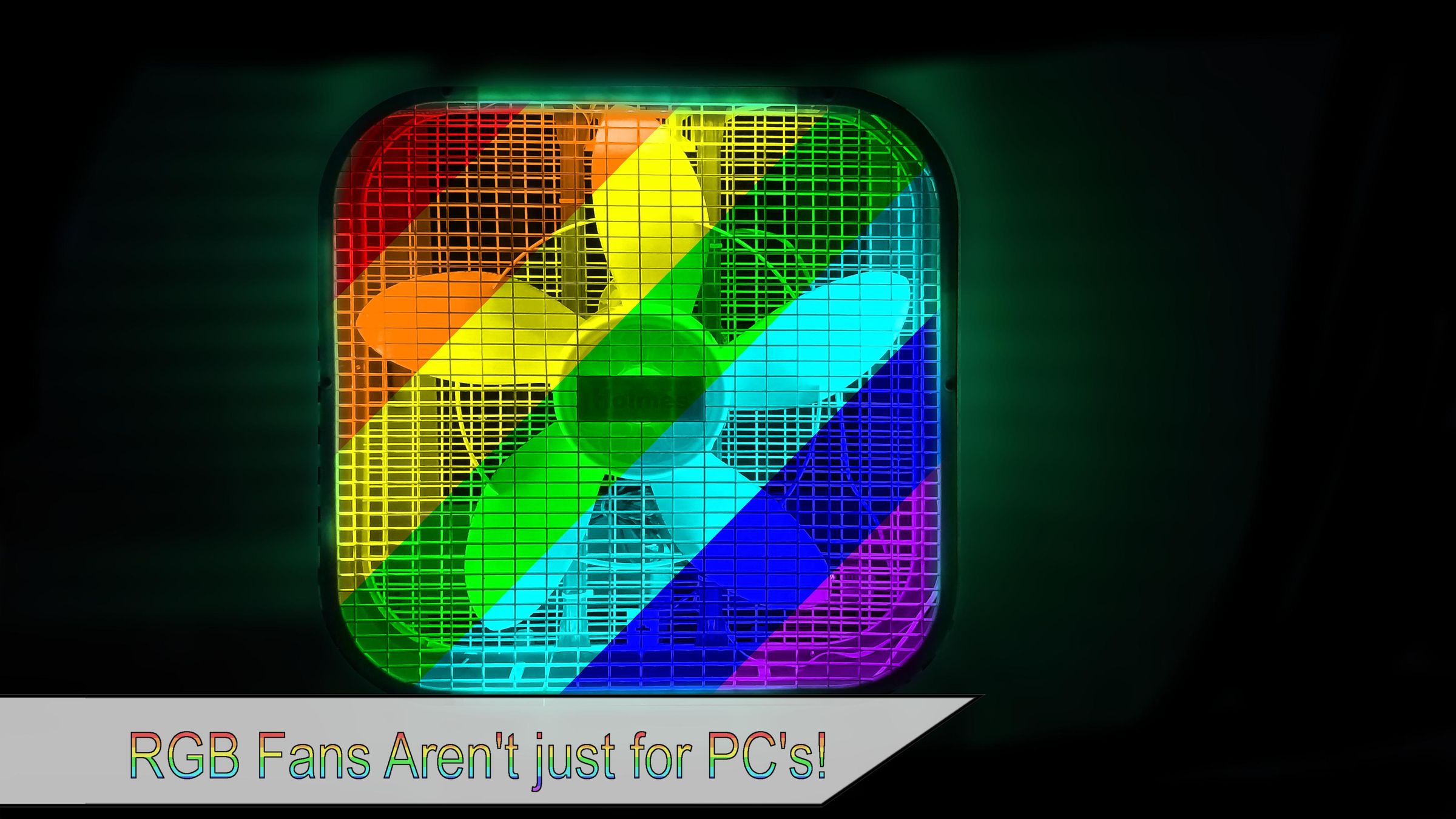 RGB Box Fan! : 5 Steps - Instructables