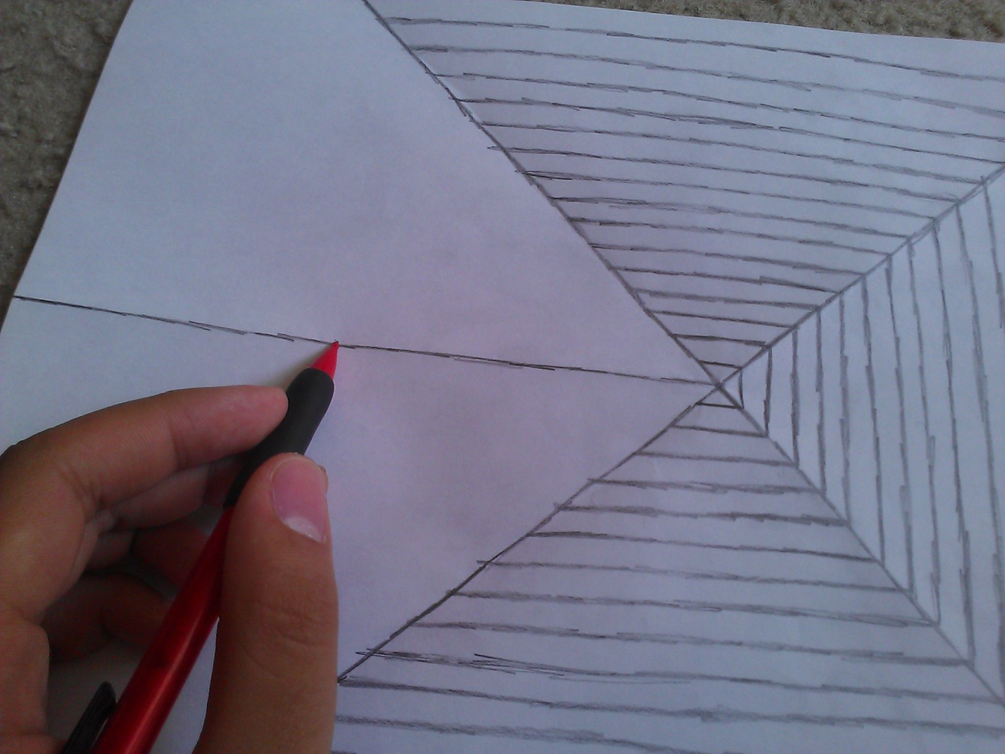 Paper 3D Pyramid : 16 Steps - Instructables