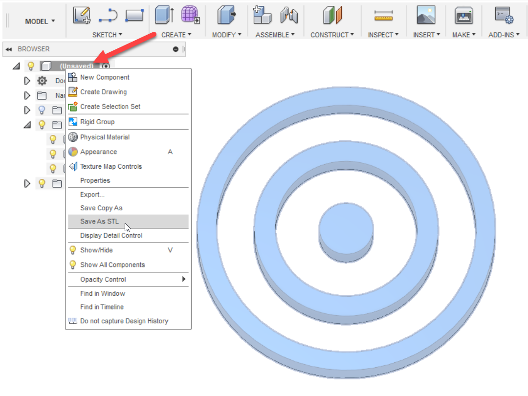 Exporting Multiple Bodies As One STL File in Fusion 360 : 5 Steps - Instructables