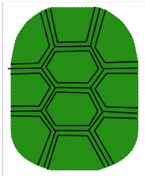 Teenage Mutant Ninja Turtles Shell Pattern