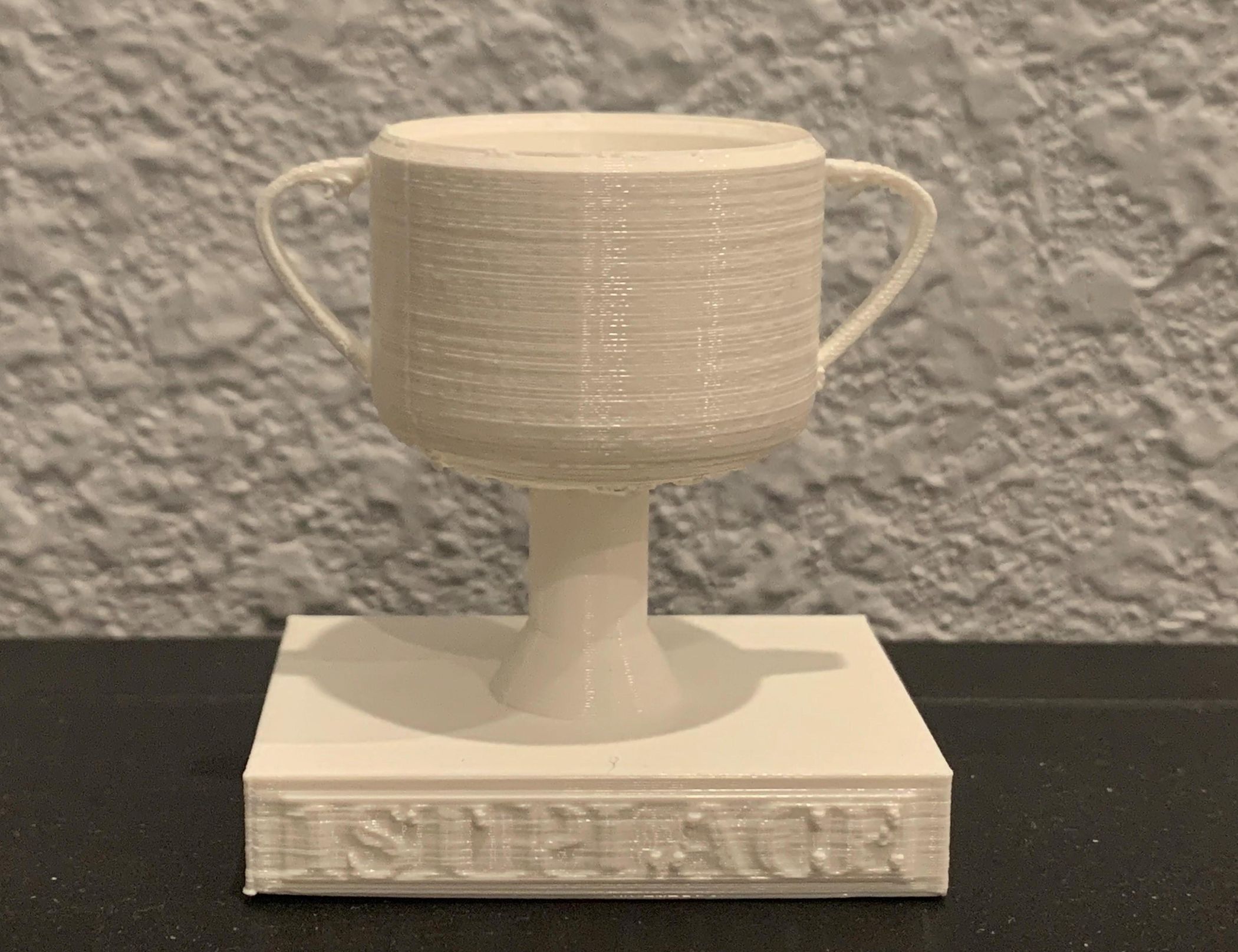 3D First Place Trophy : 11 Steps - Instructables