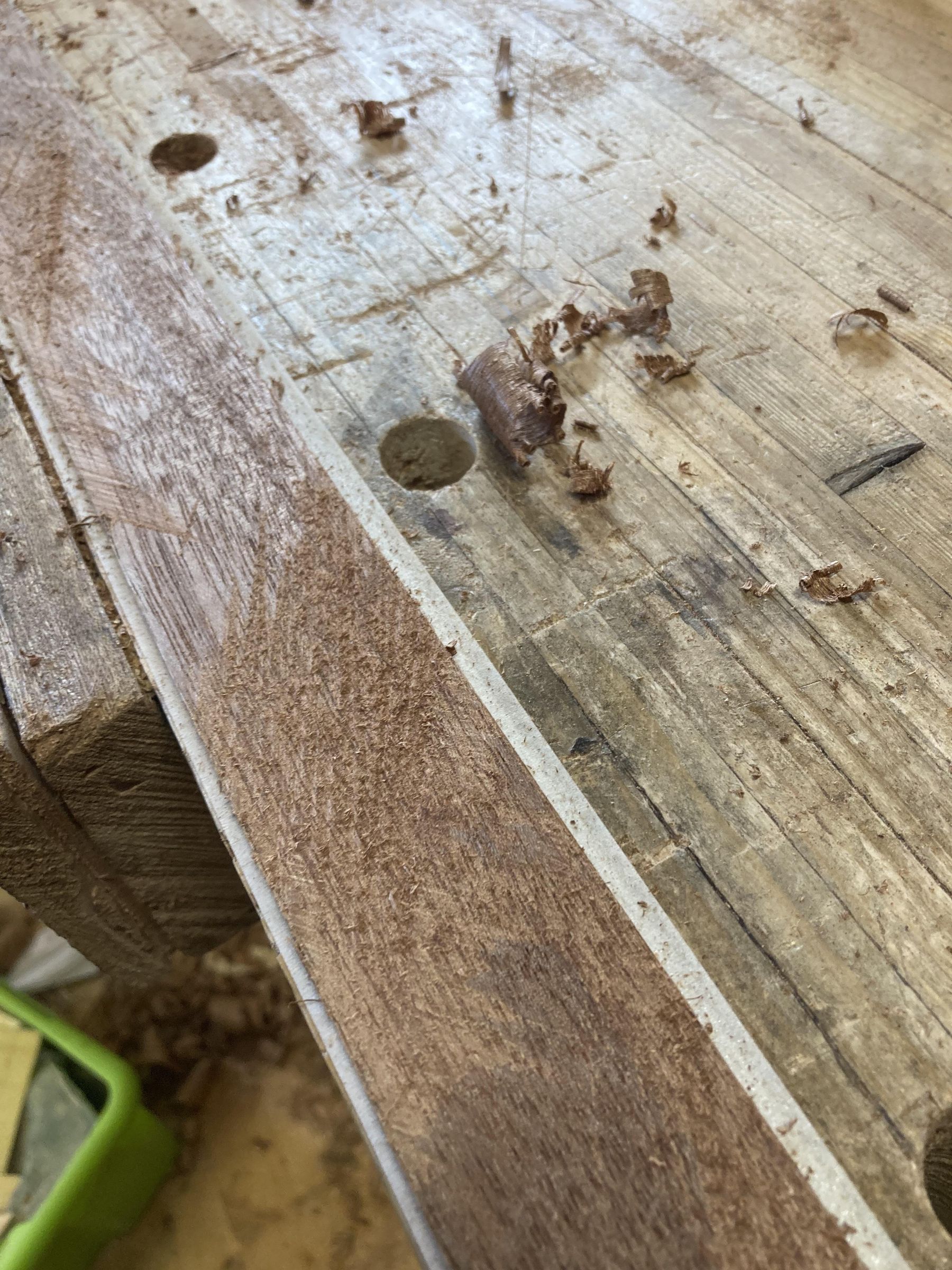 Making Binding From a Reclaimed Doorstep Using Hand Tools - Instructables