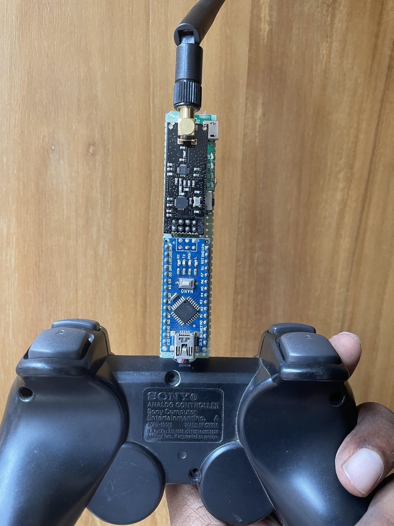 Convert Sony Ps2 Controller To Arduino Rc Controller 8 Steps With