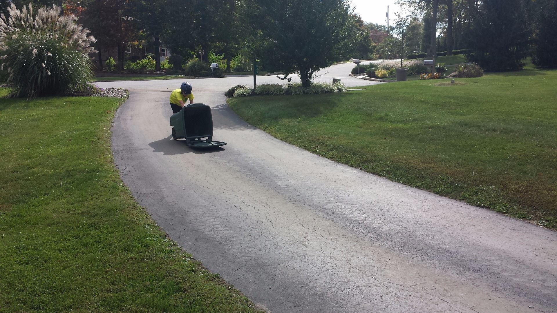 Trash Can Riding - Instructables