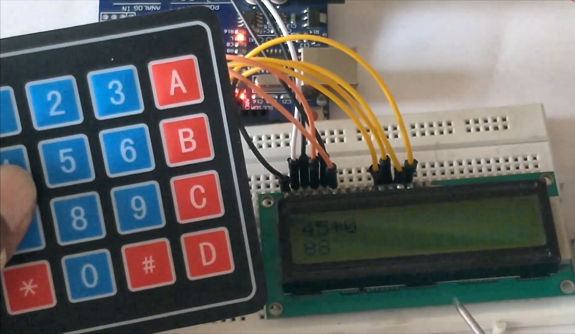 Arduino DIY Calculator Using 1602 LCD and 4x4 Keypad : 4 Steps ...