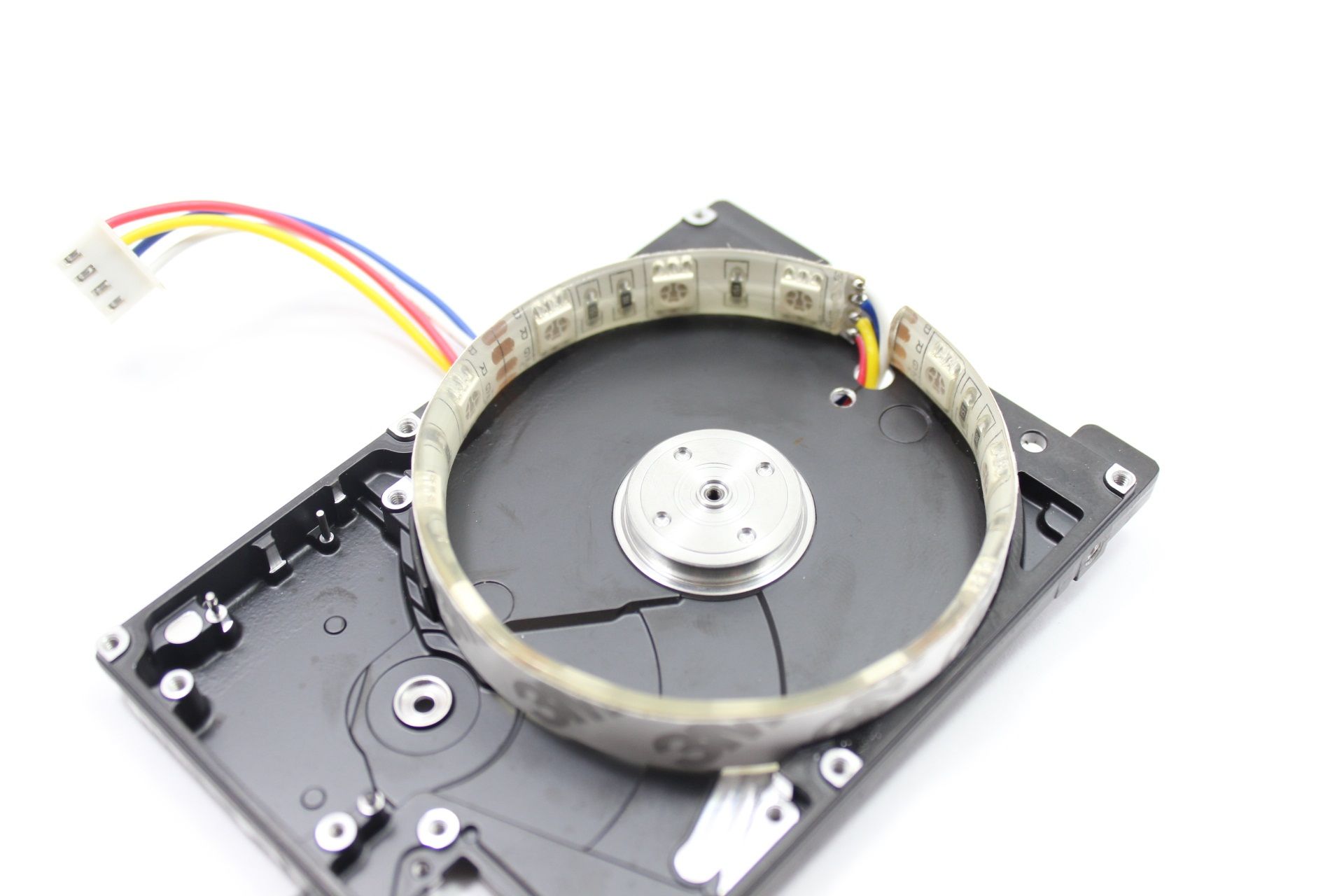 Recycled Hard Drive Clock - FuneLab : 26 Steps (with Pictures ...