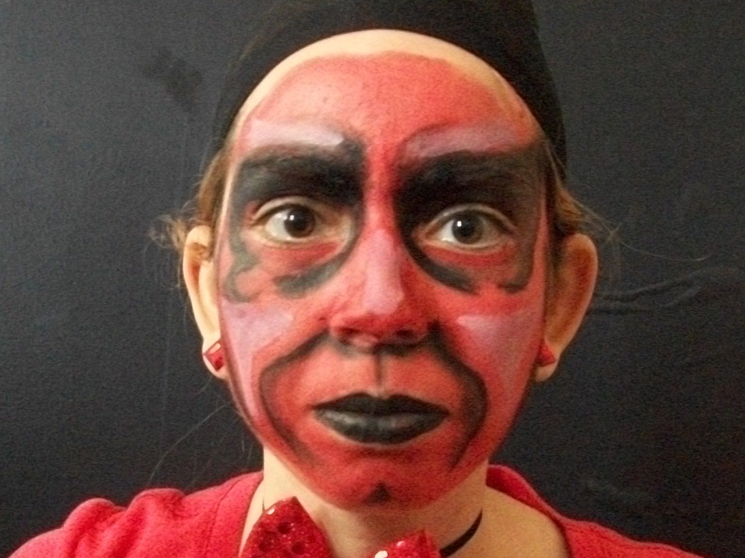 Red Devil Face Paint : 7 Steps (with Pictures) - Instructables