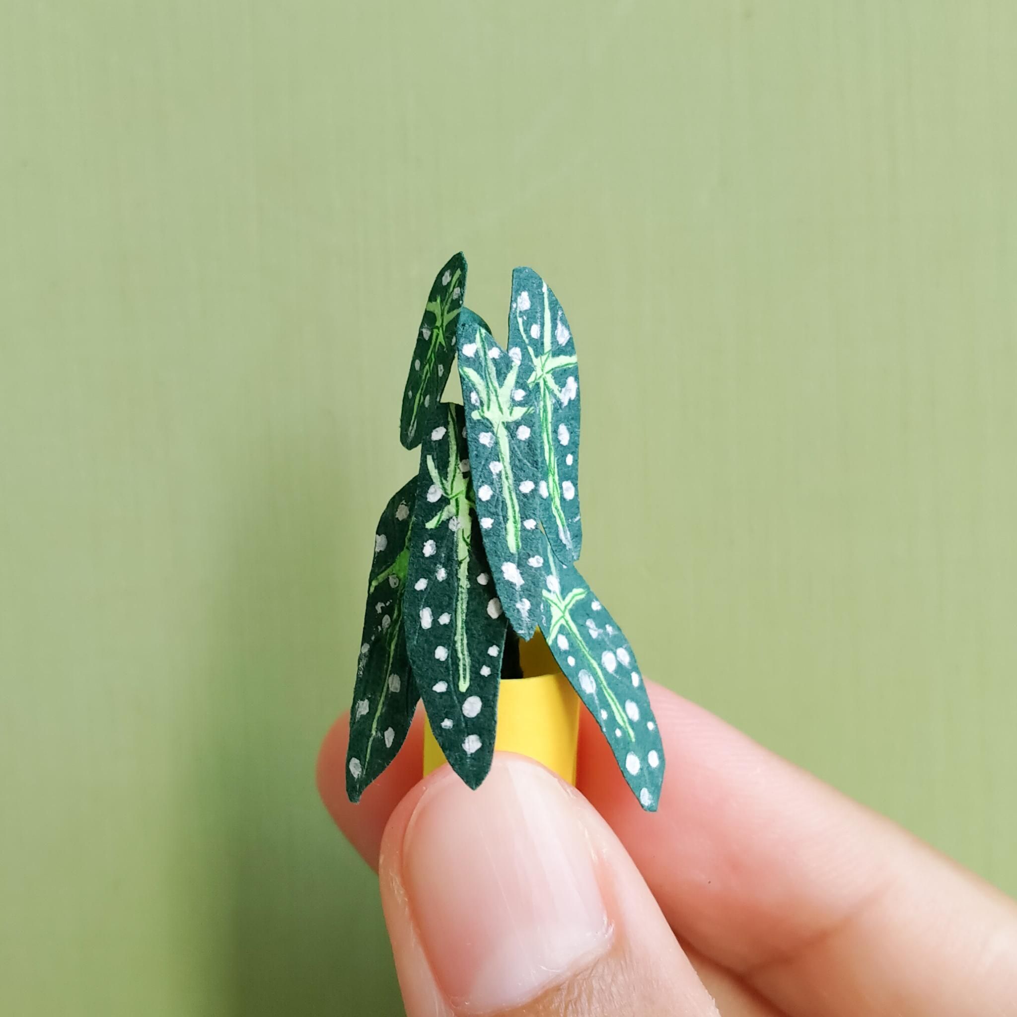 Houseplant Miniature From Paper : 4 Steps (with Pictures) - Instructables