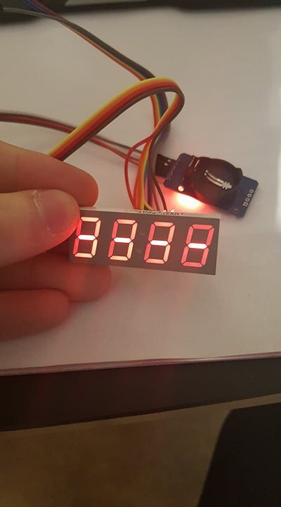 4 Digit 7 Segment Led Clock With Manual Adjust And Alarm Thermometer And Higrometer Using Arduino