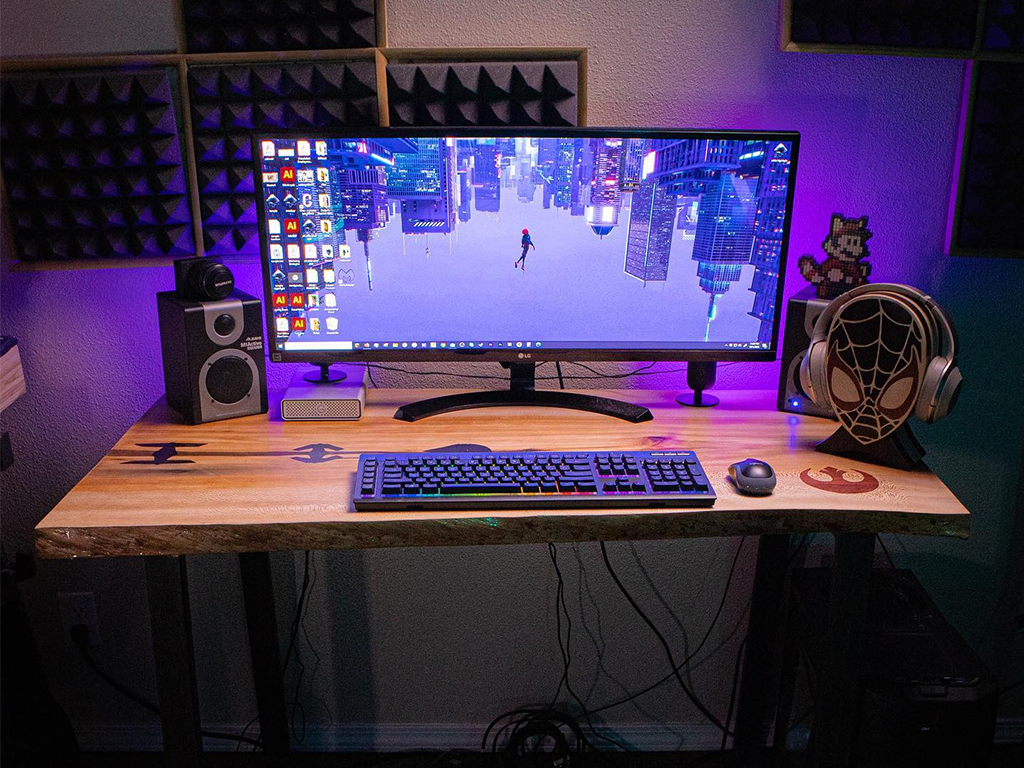 Live Edge Star Wars Desk : 13 Steps (with Pictures) - Instructables