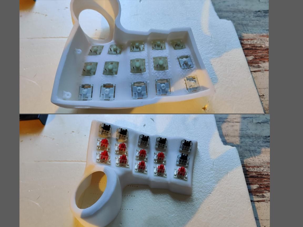 3x5 Custom Dactyl Macropad Met Draaiknop : 6 Steps (with Pictures) - Instructables