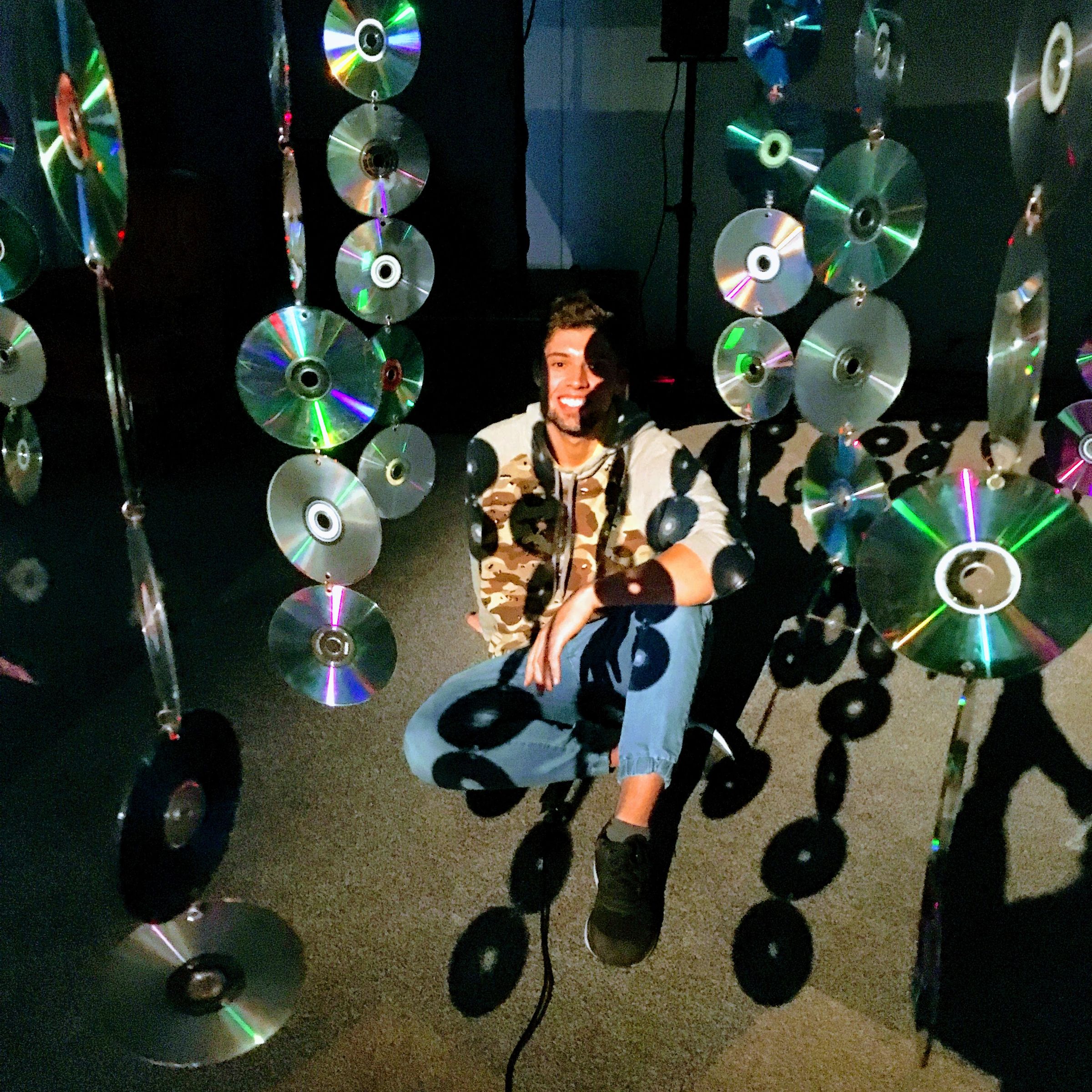 How to Make a Suspended Matrix of Spinning CDs With Arduino : 17 Steps ...