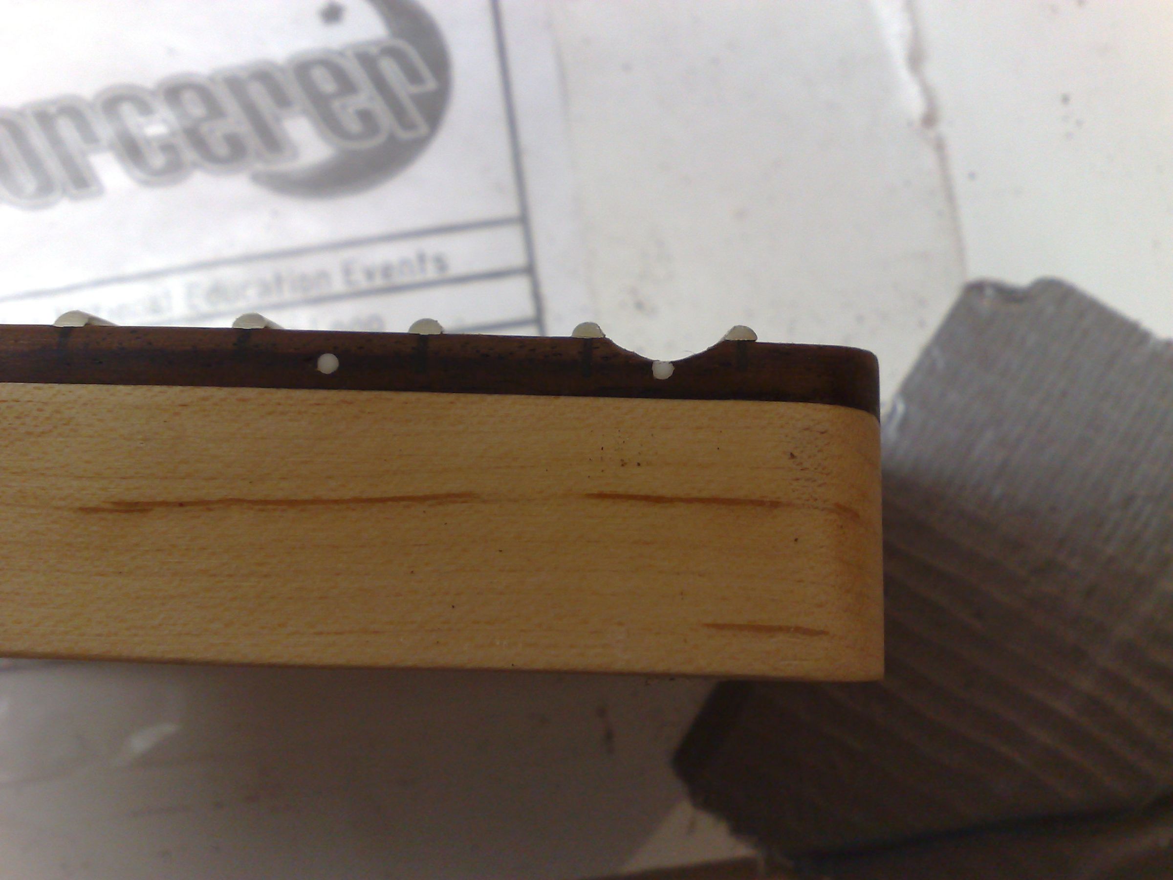 Scallop Your Guitar (Standard Scallop, Frets 14-21) : 11 Steps (with ...