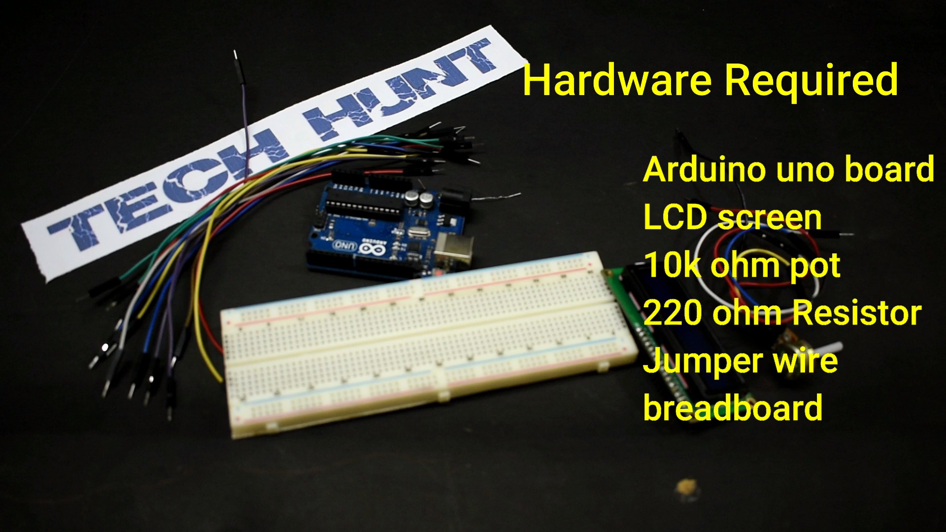 ARDUINO : HOW TO CONNECT AND CONTROL AN LCD DISPLAYS : 5 Steps ...