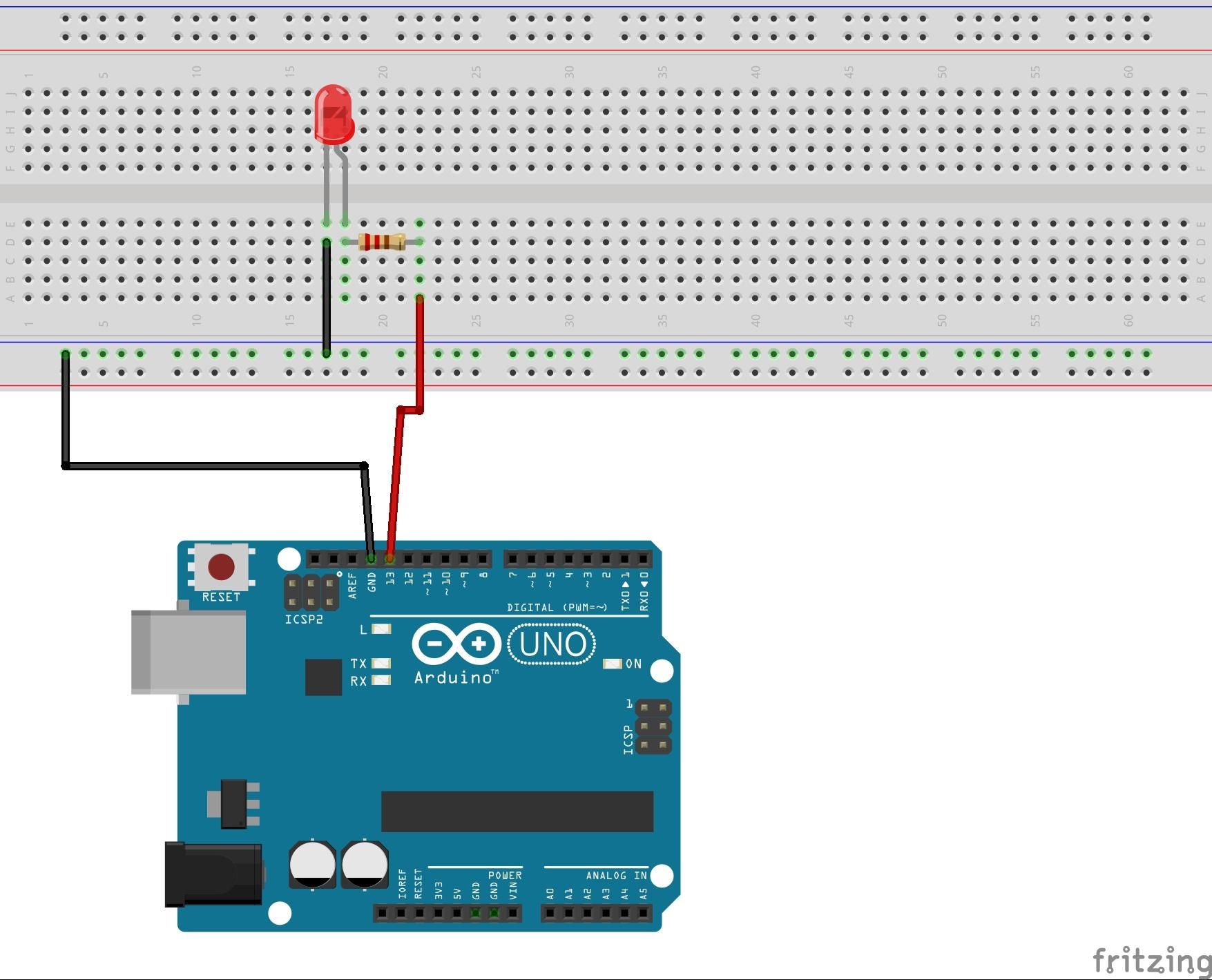 Control LED With Arduino (Testing Arduino Board) - Instructables