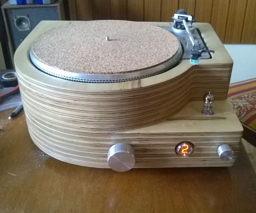 DIY Turntable With Amp Preamp and Buffer in Wooden Case : 7 Steps (with ...