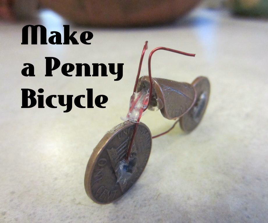 Penny Bicycle: Make a Miniature Bike for $.05! : 8 Steps (with Pictures ...