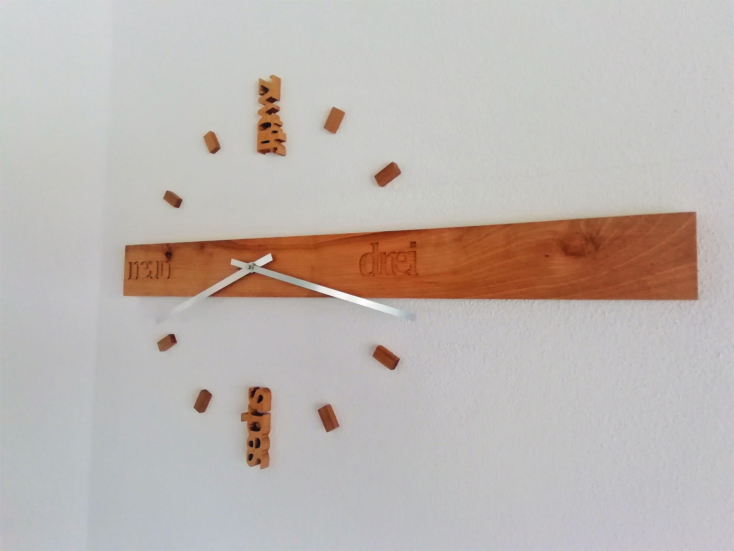 Modern Wooden Clock : 9 Steps (with Pictures) - Instructables