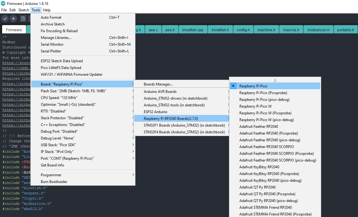 Midbar (Raspberry Pi Pico Version) : 22 Steps (with Pictures ...
