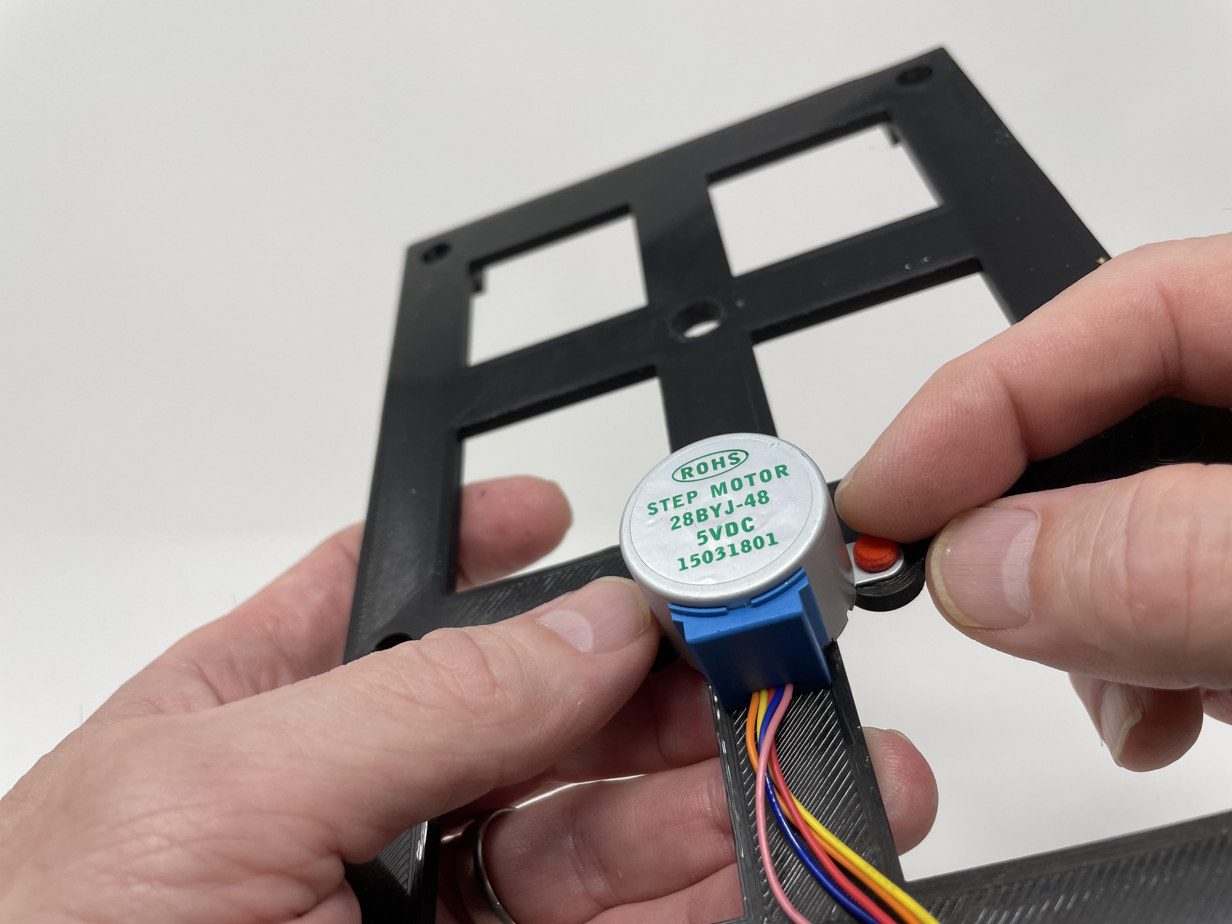 A 3D Printed Seven Segment Electro-Mechanical Single Motor Driven ...