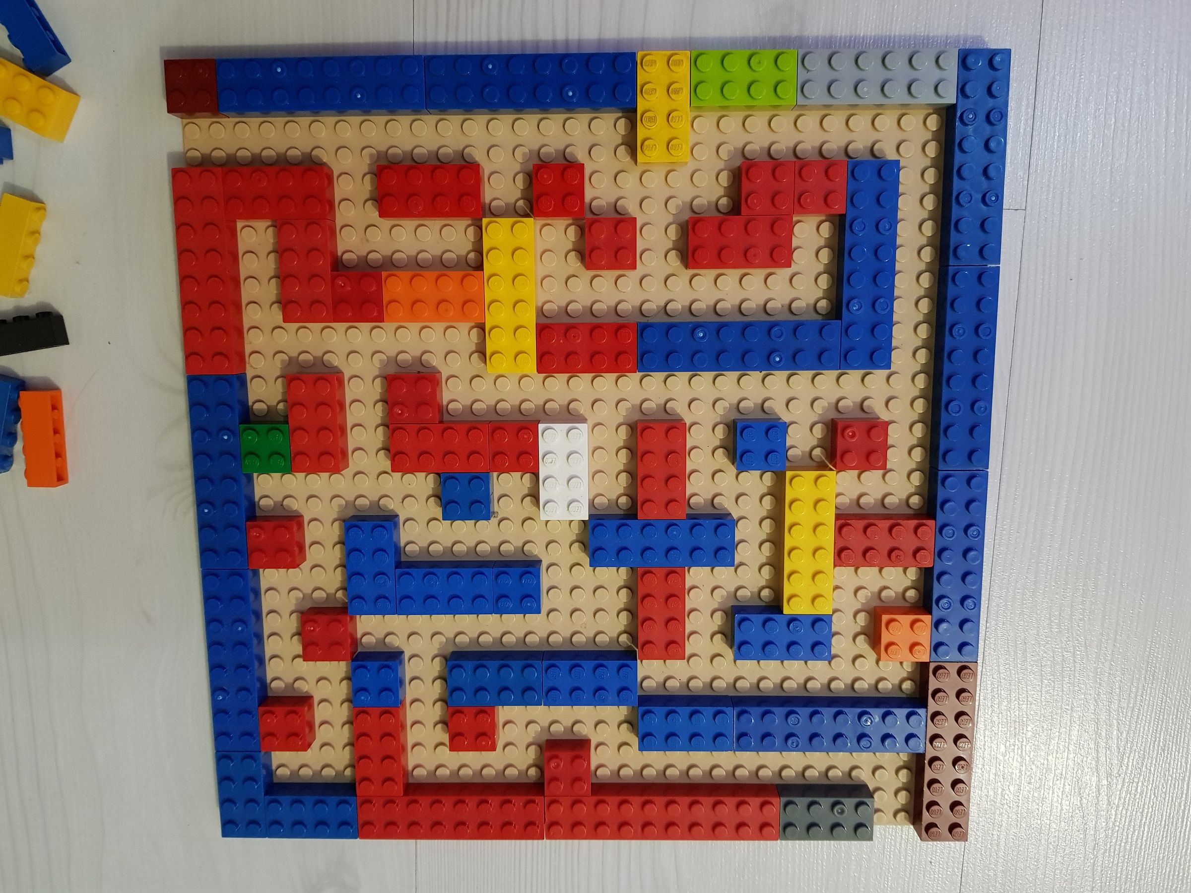 Lego Maze From Baseplates : 6 Steps - Instructables