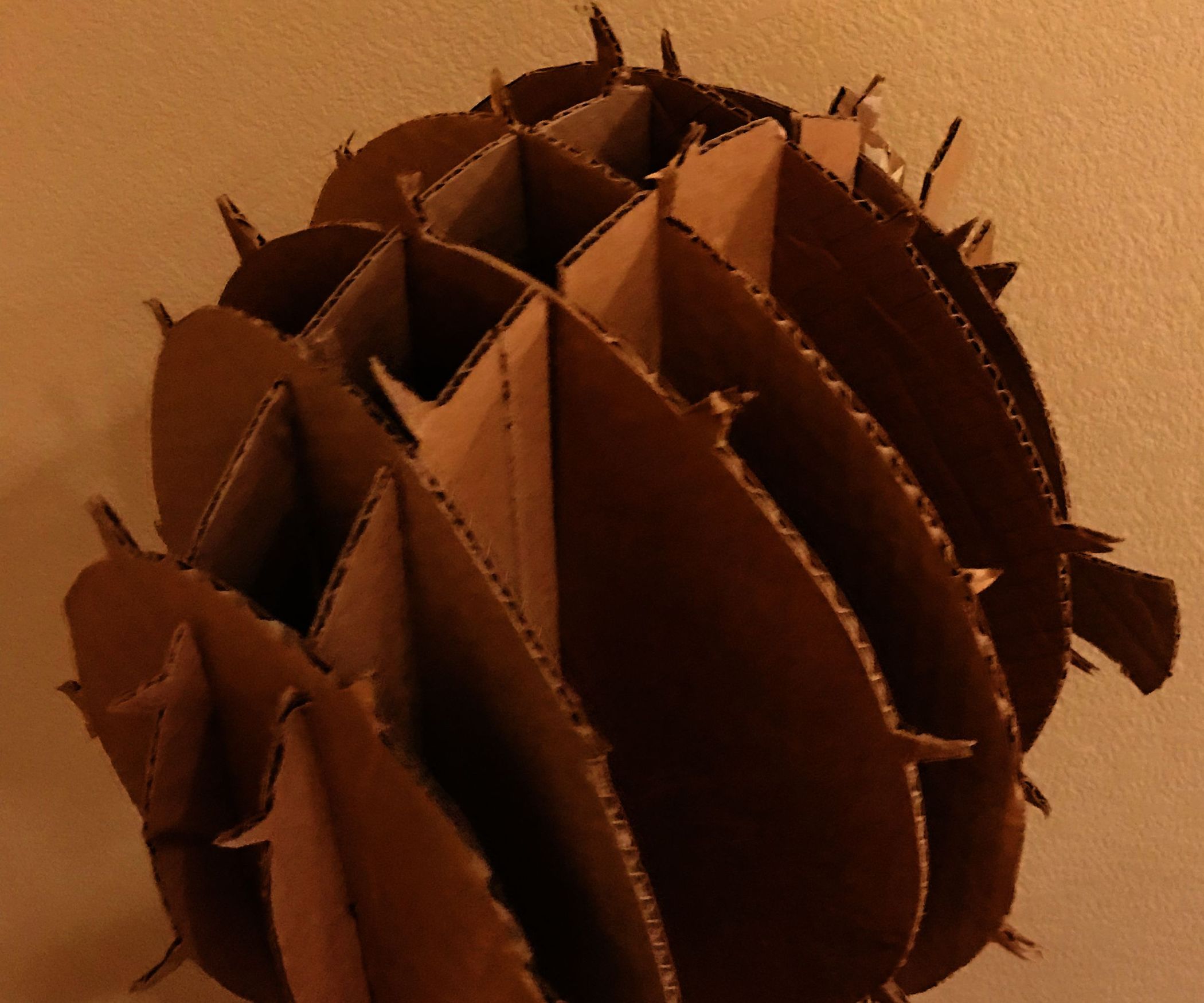 Intro: 3D Cardboard Animal-Pufferfish : 9 Steps - Instructables